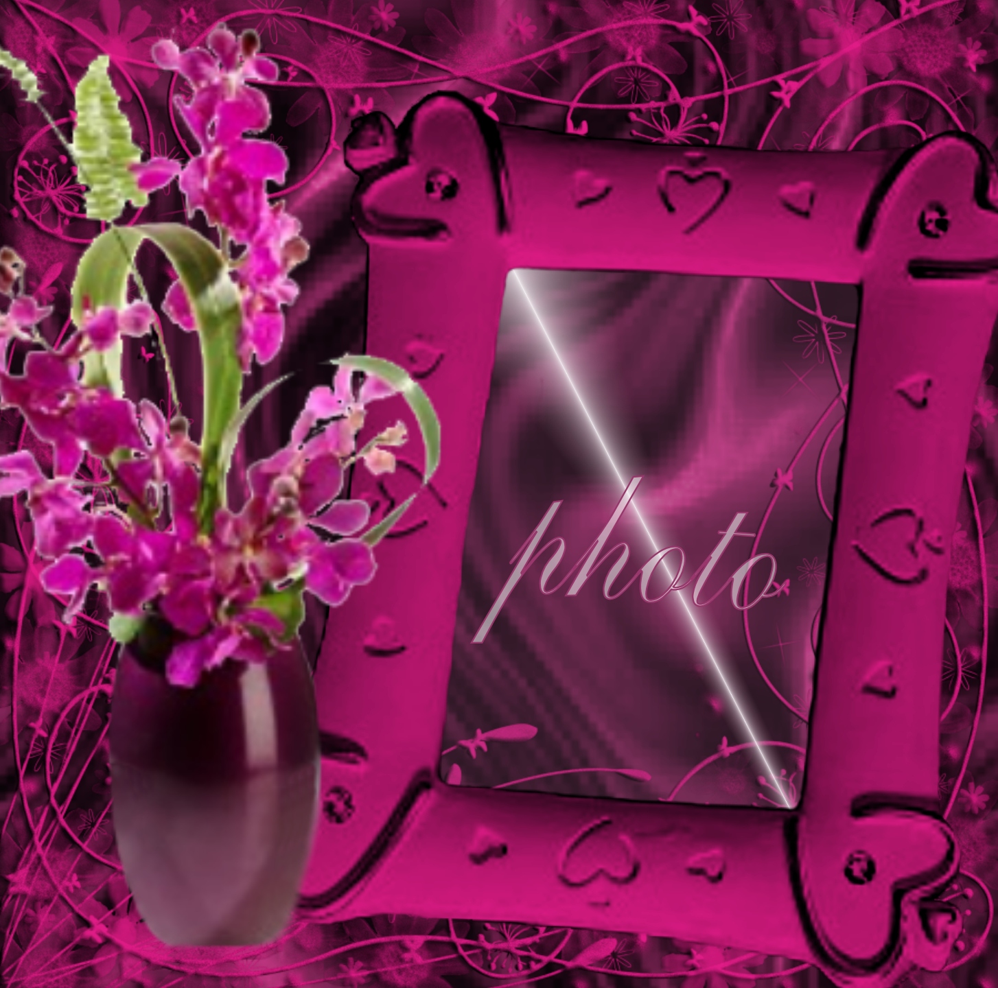 marycarmenkim's Picture Frames - 2009 May - Just burgundy Beautiful ...