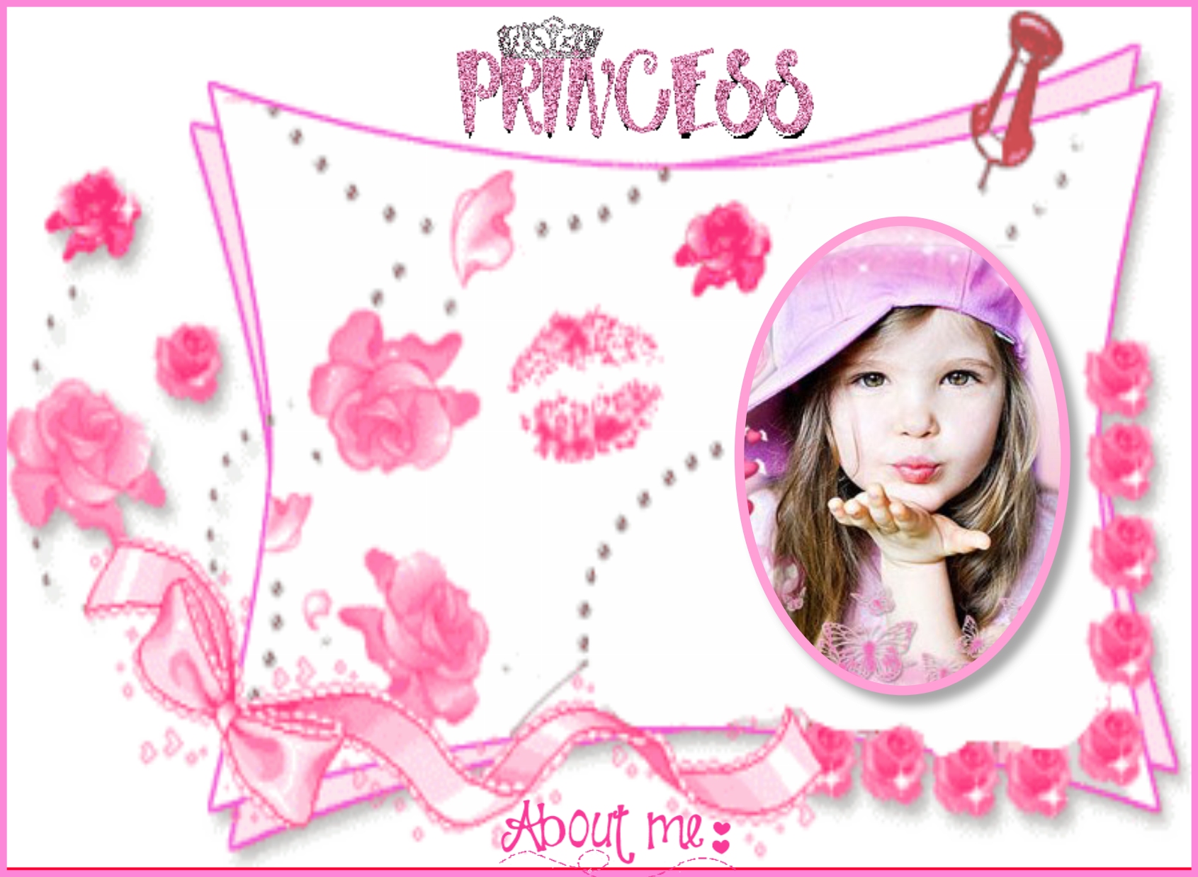 marialedesma1958's Girly Girl Frames - 2011 July - Animated Pink Frame ...