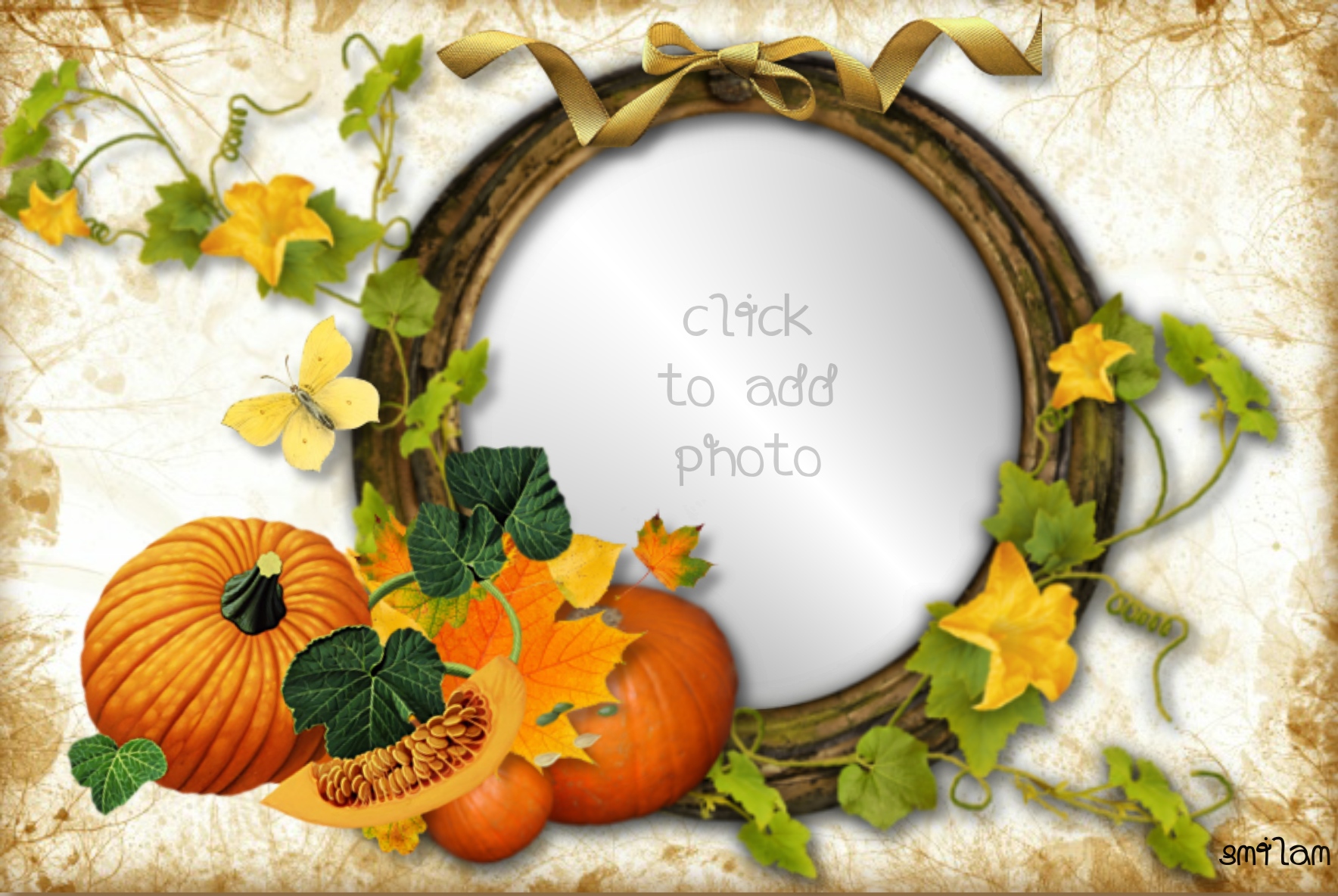 smilam's Seasonal Frames, Fall and Winter - Autumn, Fall Frames - Frame ...