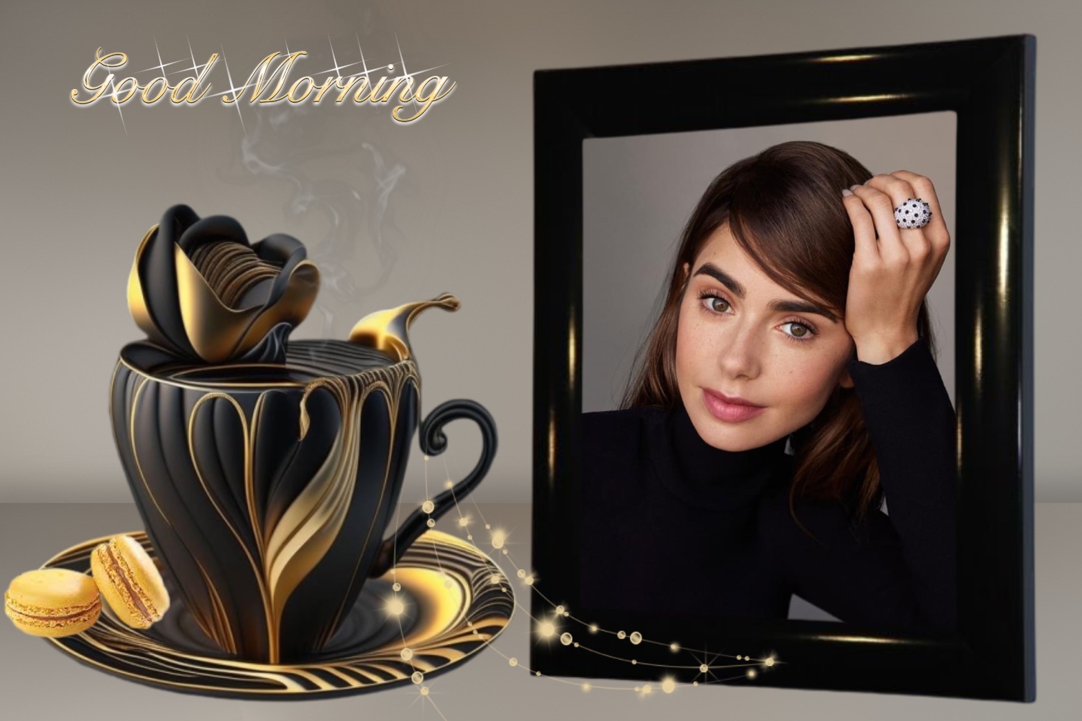Nette's Good Morning,GoodDay Frame - Good MorningCoffeeNette - Good ...