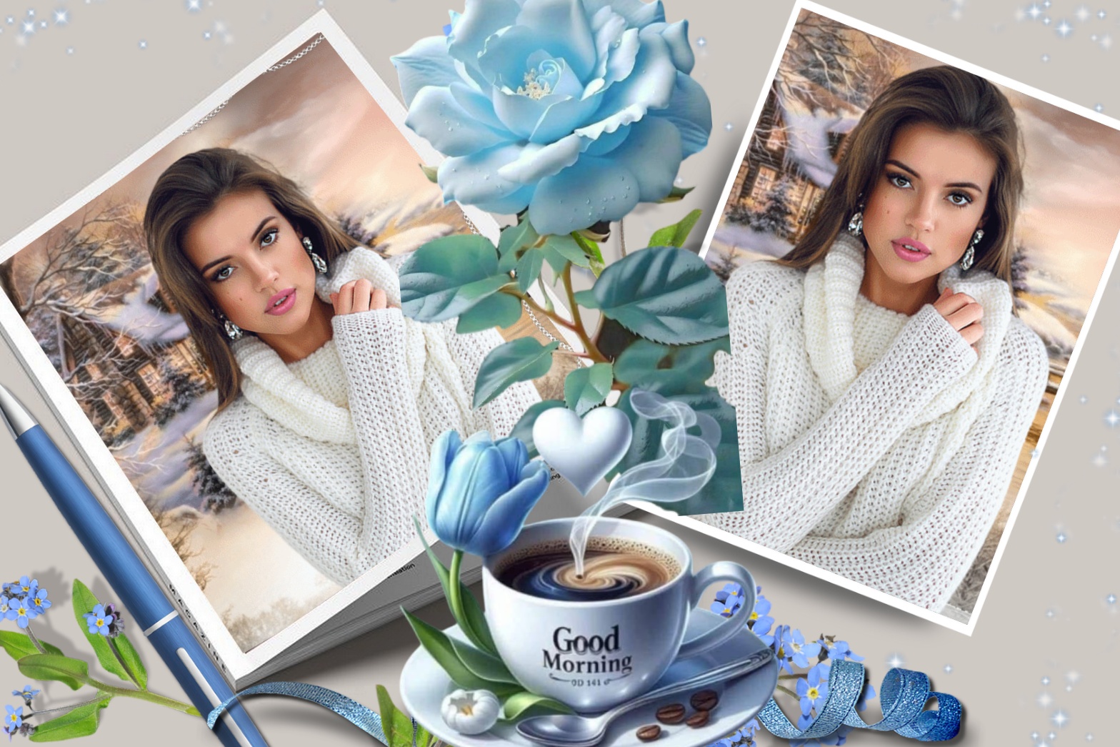 Emily50's Good Morning and Good Evening Frames - Coffee Morning Good Morning - Coffee Morning ...