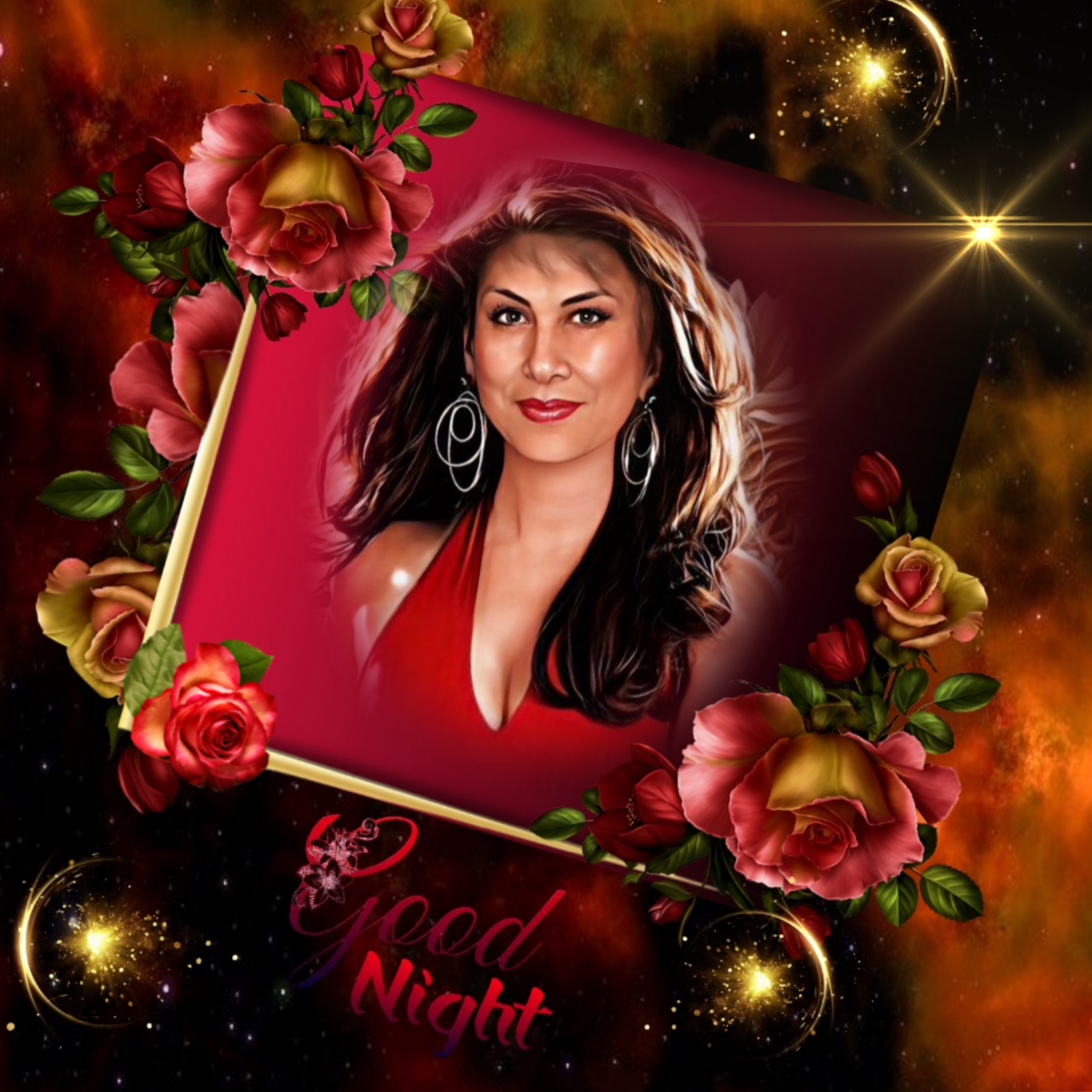 Wienie Coppen's Flowers,Goodnight,Sunset - flowers goodnight red ...