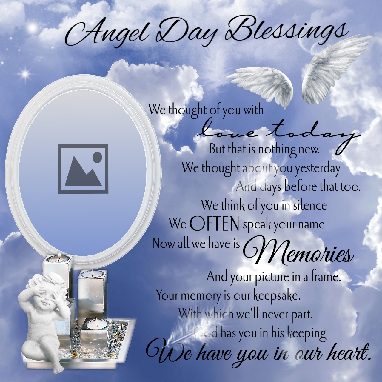 Barbara's Angelday Angelversary - Angel DayAngelversaryHeavenBarbara ...