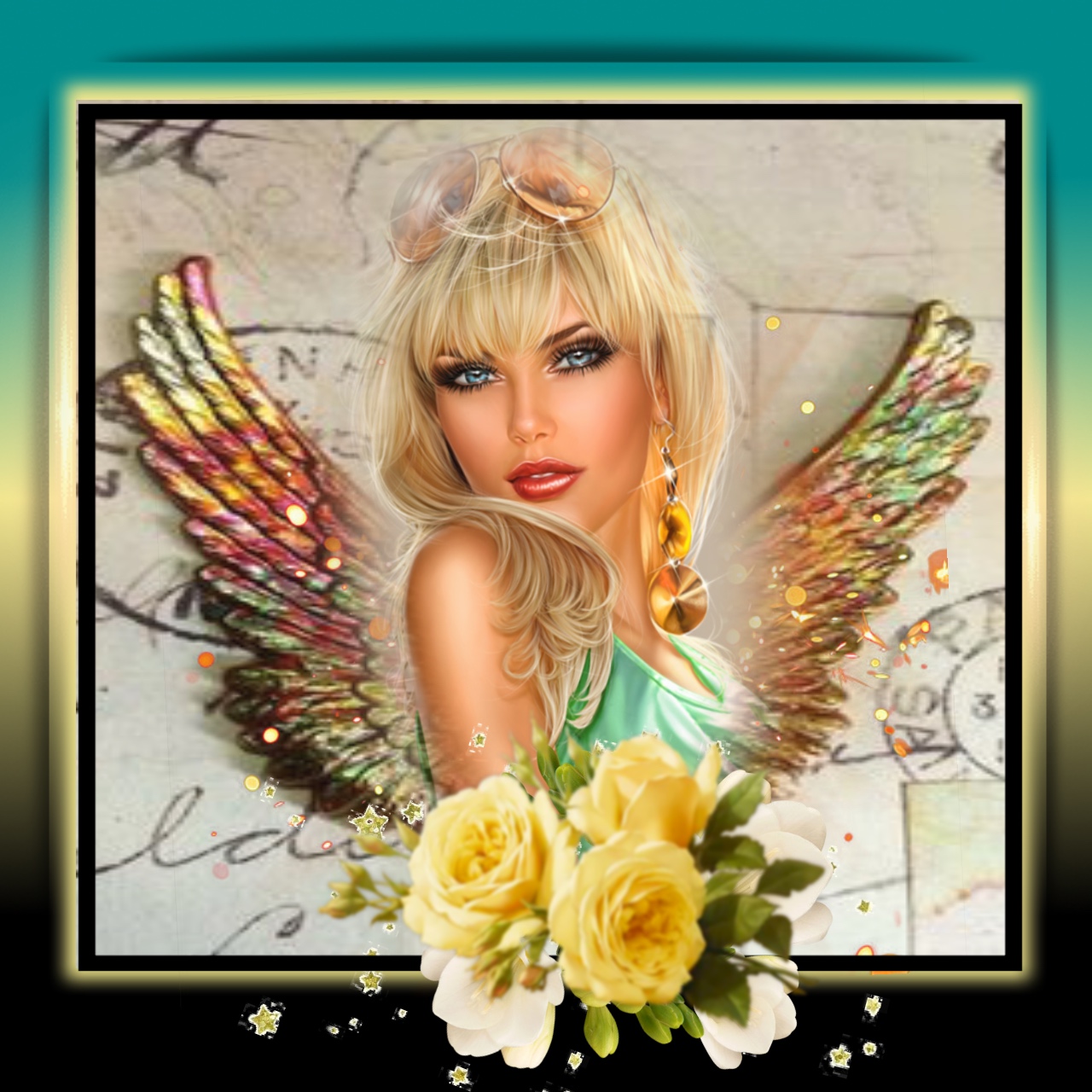 Wienie Coppen's Love romance - beautiful frame portrait - beautiful ...