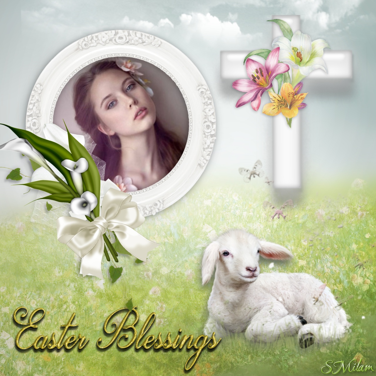 smilam's Spring and Easter Frames - Easter 2022 - Easter Blessings Easter Blessings Easter Happy ...