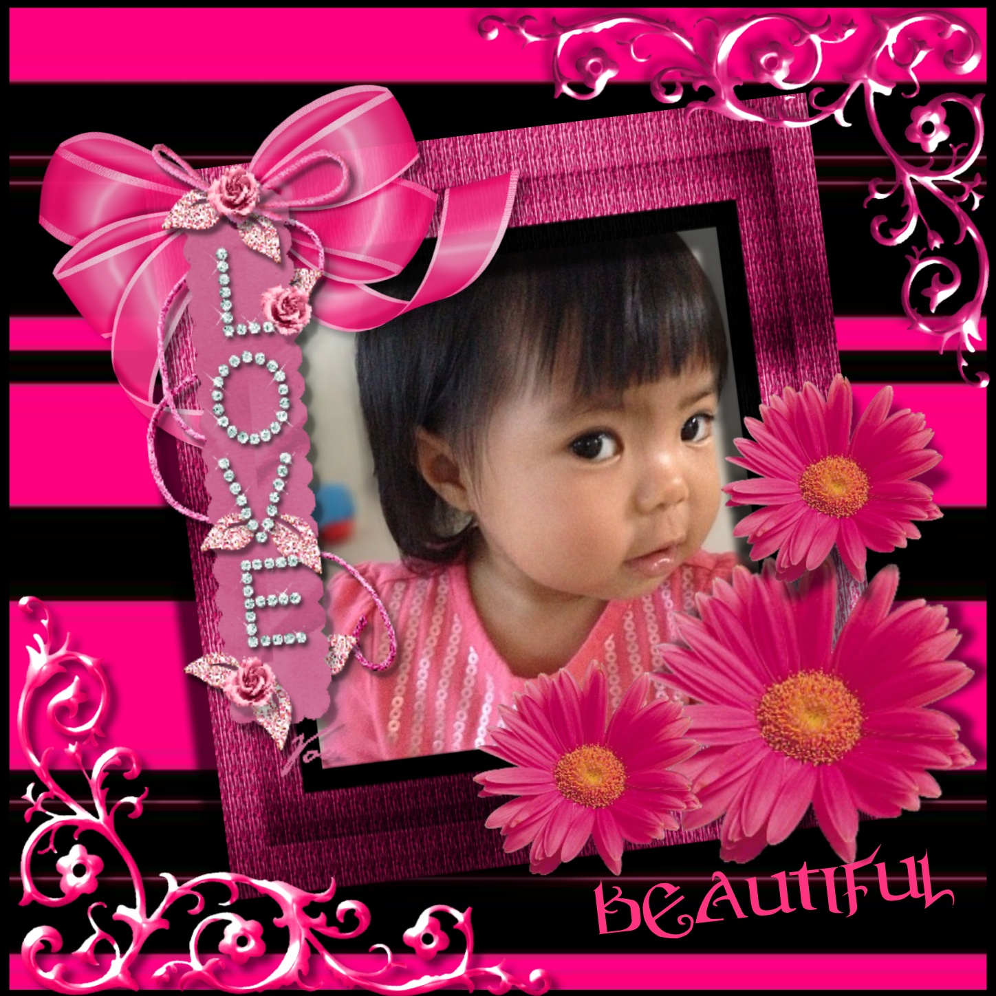 marialedesma1958's Girly Girl Frames - 2013 October - Beautiful Pink ...