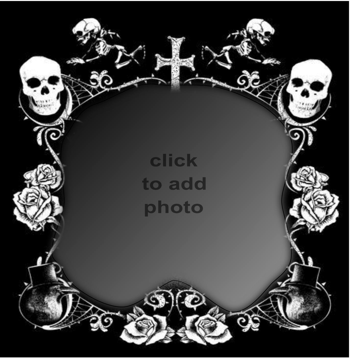 nemma's Imikimi Land Frames - 2008 - skull frame Nemma goth Punk Emo ...