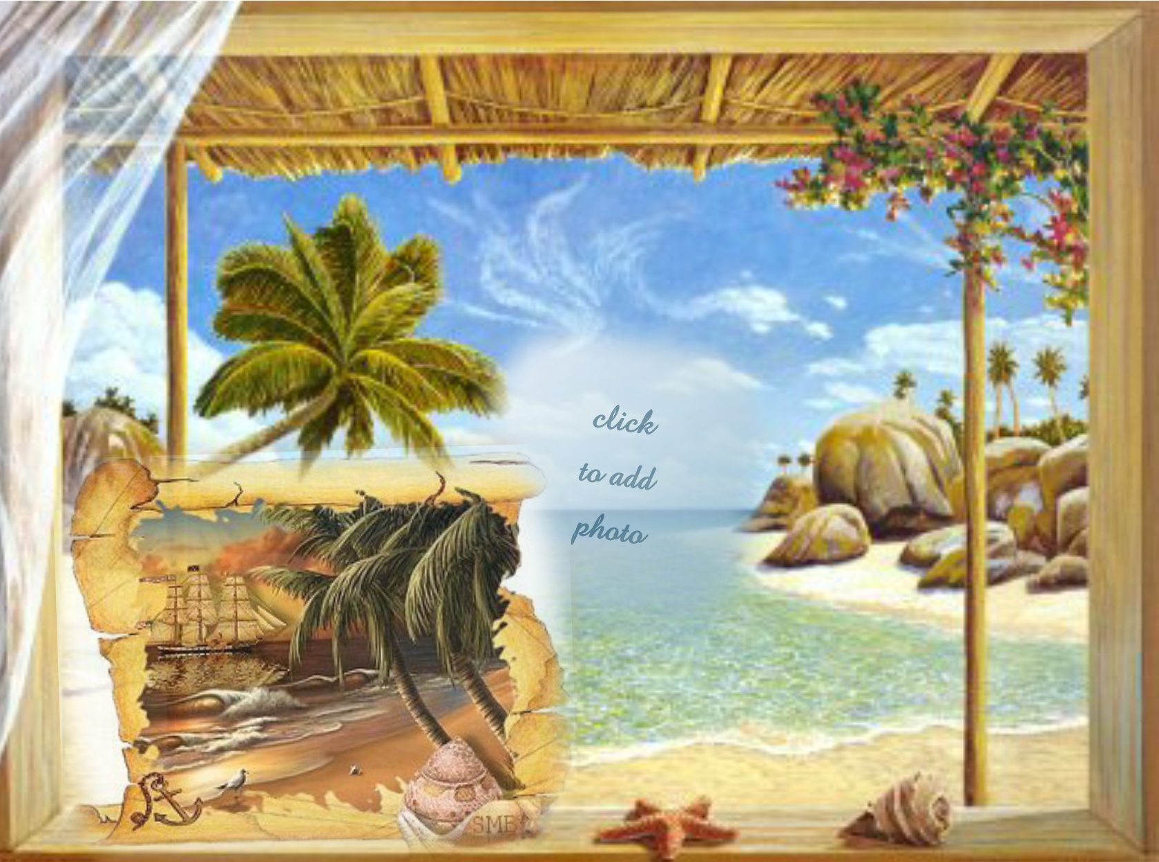 cappsmadness's Fun Frames - 2009 February - beach view Cappsmadness fun ...