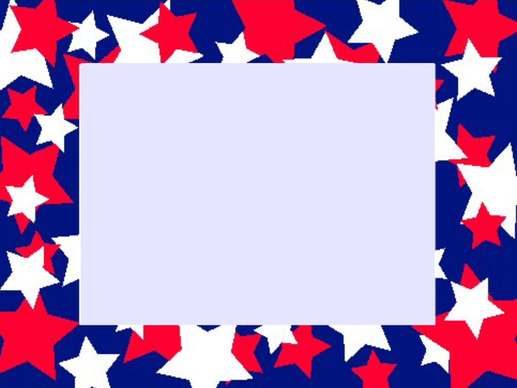 shannon_2003's Picture Frames - 2007 - Red, White, and Blue Star frame ...