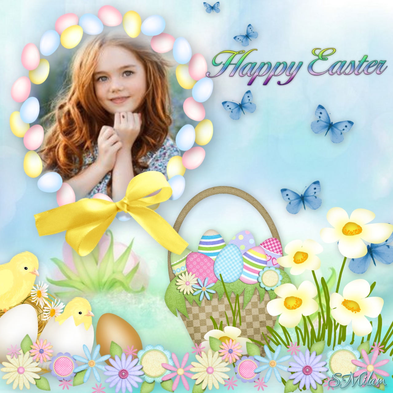 smilam's Spring and Easter Frames - Spring Easter 2021 - Happy Easter ...