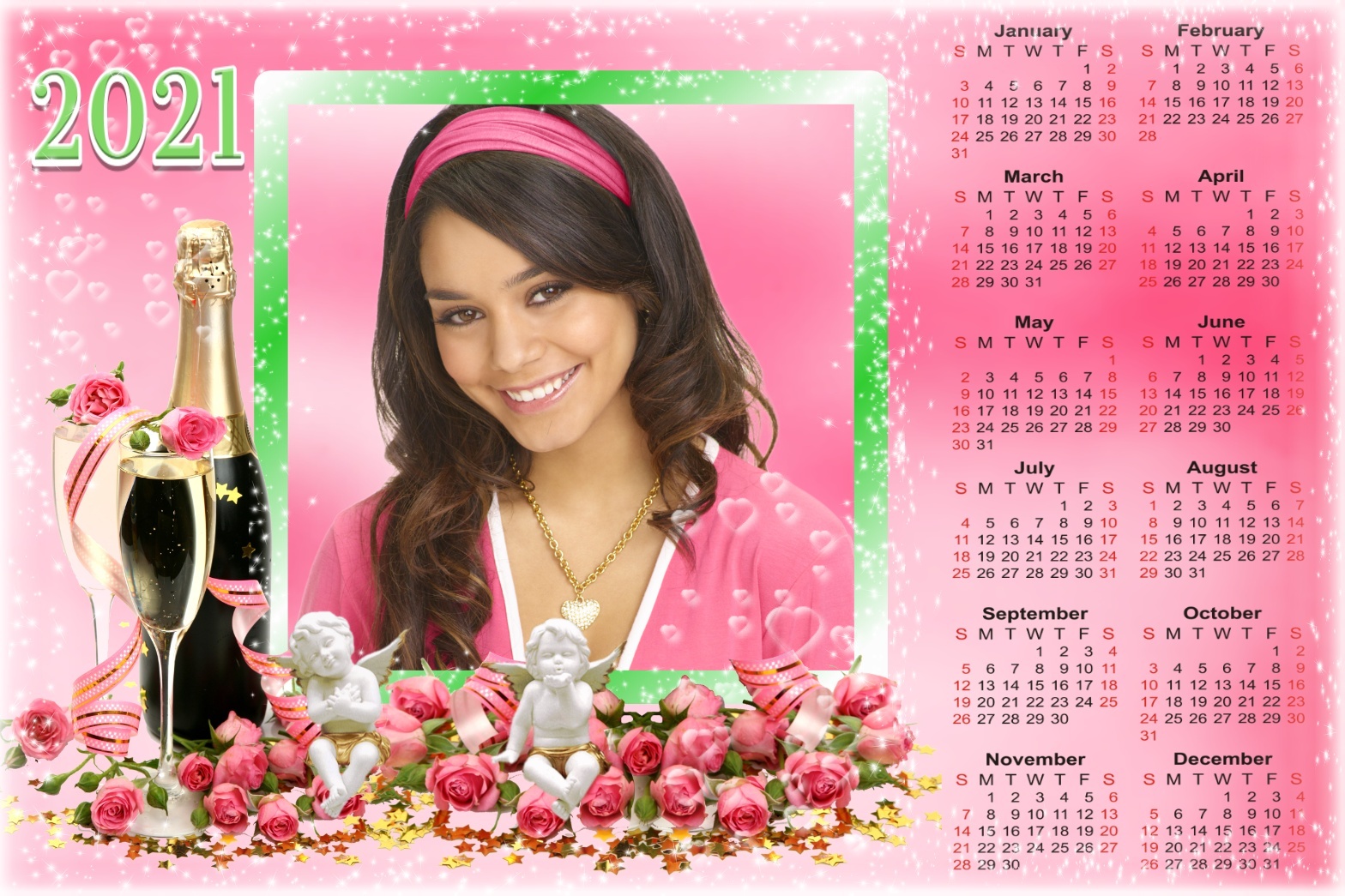 Sinnlich's Calendar Frames - 2021 - Sinnlich's Calendar Frames - 2021