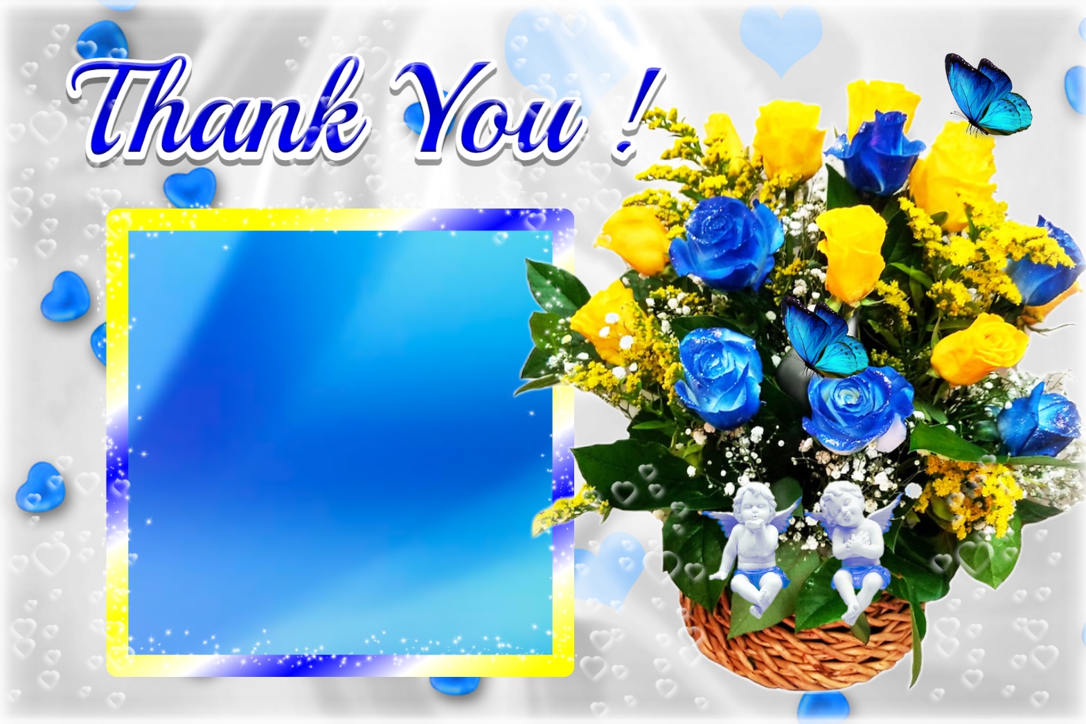 Sinnlich's Thank You Frames - 2022 - 2022 - Blue Angel Sinnlich Thankyou Roses Love Photo Frame ...