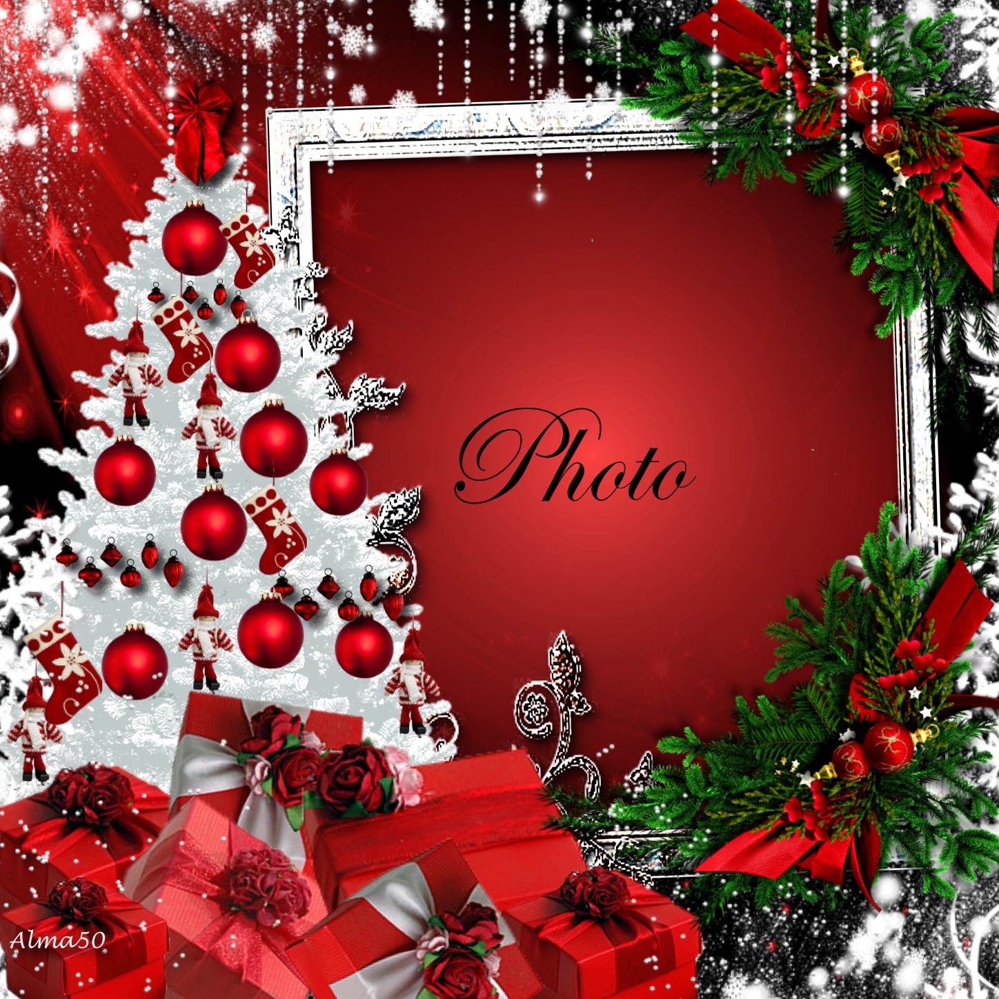 alma50's Christma Frames - 2010 December - Happy Holidays!!#8 Alma50 ...