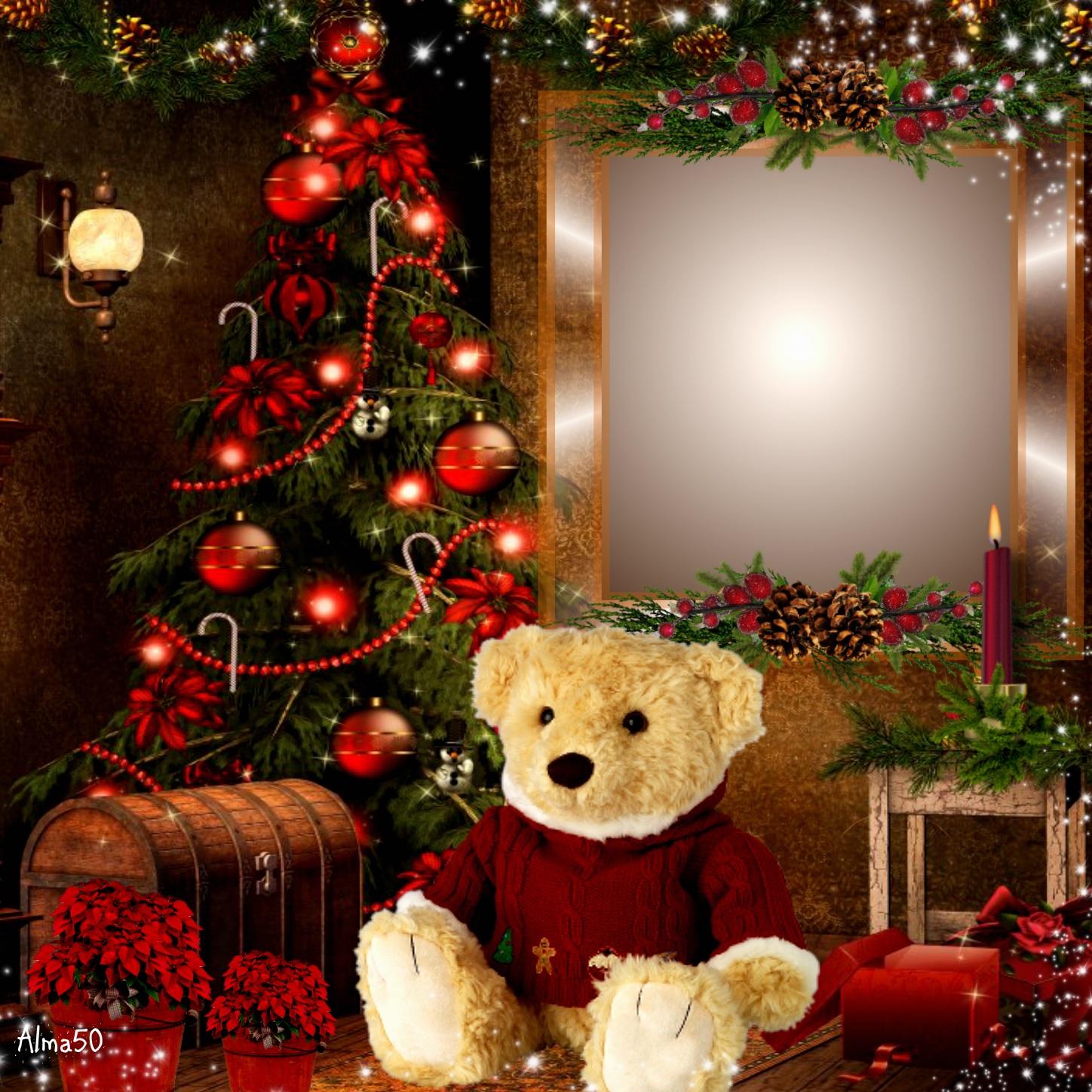 alma50's Christma Frames - 2013 December - Merry Christmas Alma50 ...