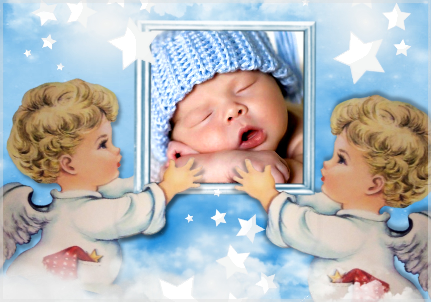 evmasy's In Memory Of... Frames - 2013 - little angel angel bless cloud ...