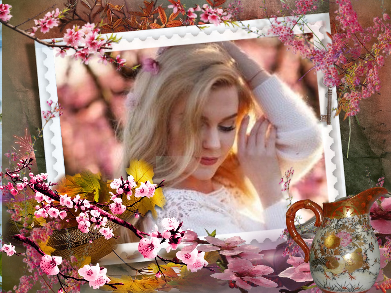 Emily50's Spring - Spring Flowers Spring Frame - Spring Flowers Spring Frame