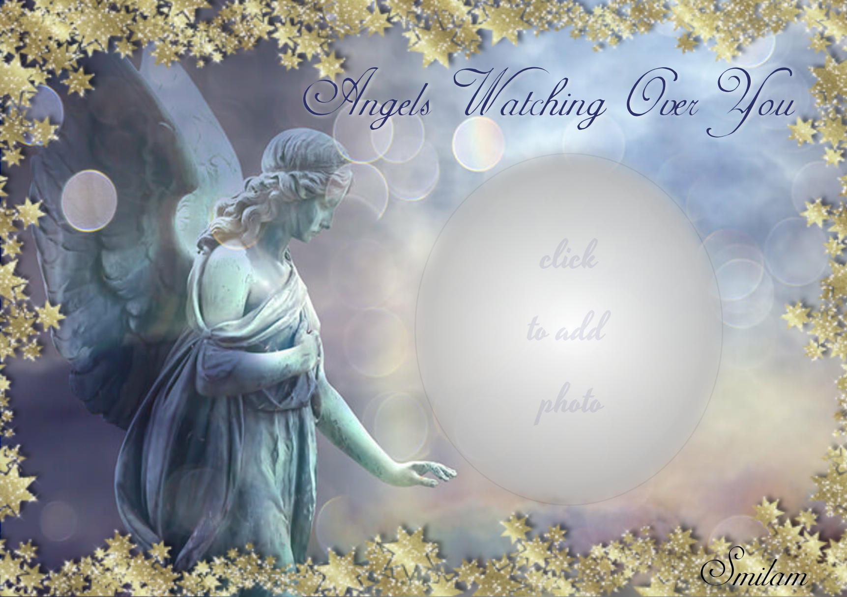 smilam's Picture Frames - Beautiful Kimi Frames - Angels Watching Over ...
