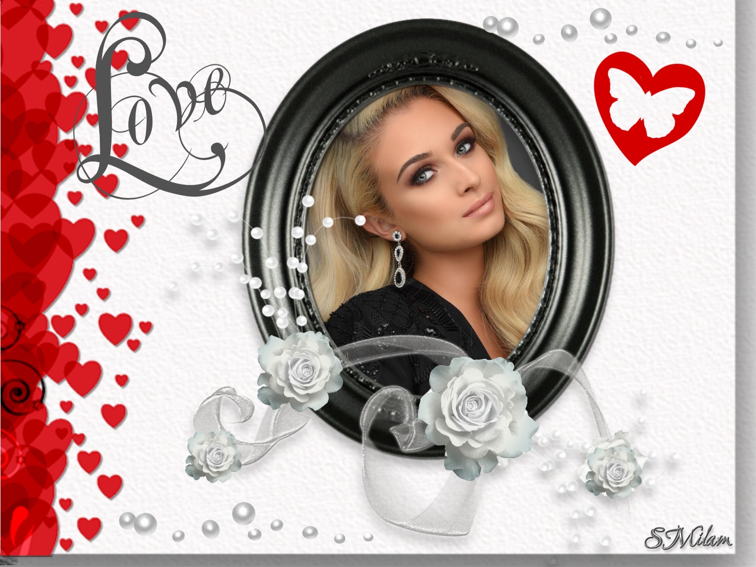 smilam's I Love You Frames - Love Frames 2021 - LOVE Love I Love You My ...