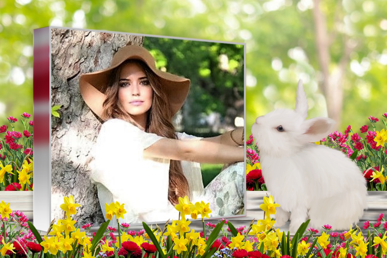 Elizabeth's SPRING & EASTER 🌸 🐰 🐣 - Spring Nature Spring Bunny - Spring Nature Spring Bunny Bunny...