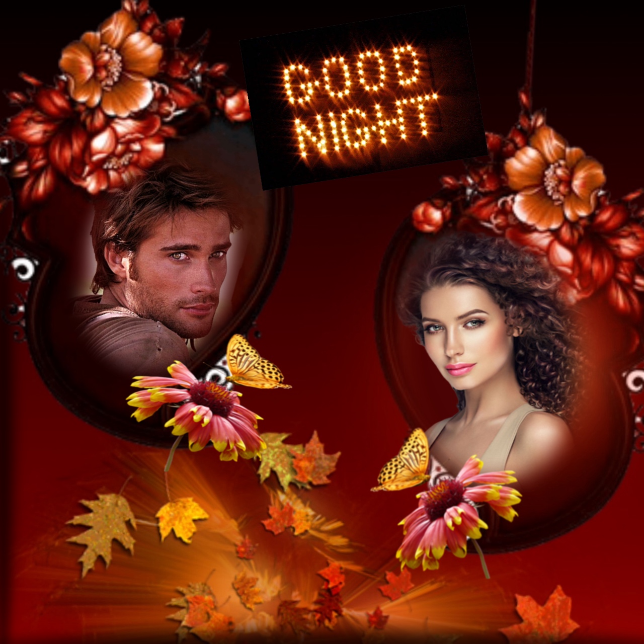 Wienie Coppen's Candles,Goodnight,Sunset - autumnfall couple goodnight ...