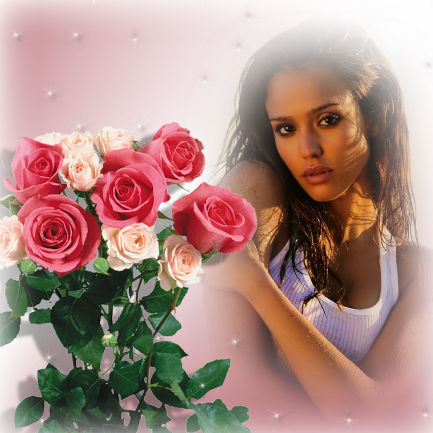 Elizabeth's THINKING OF/MISSING YOU 🌷2/4 - Peach Rose Elizabeth - Peach ...