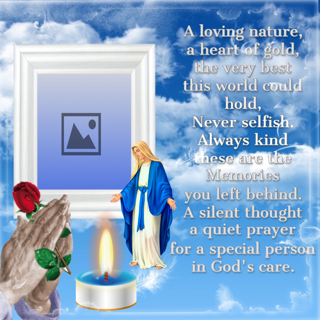 Barbara's InLovingMemory/NeverForgotten - Angel Heaven Loving Memory ...