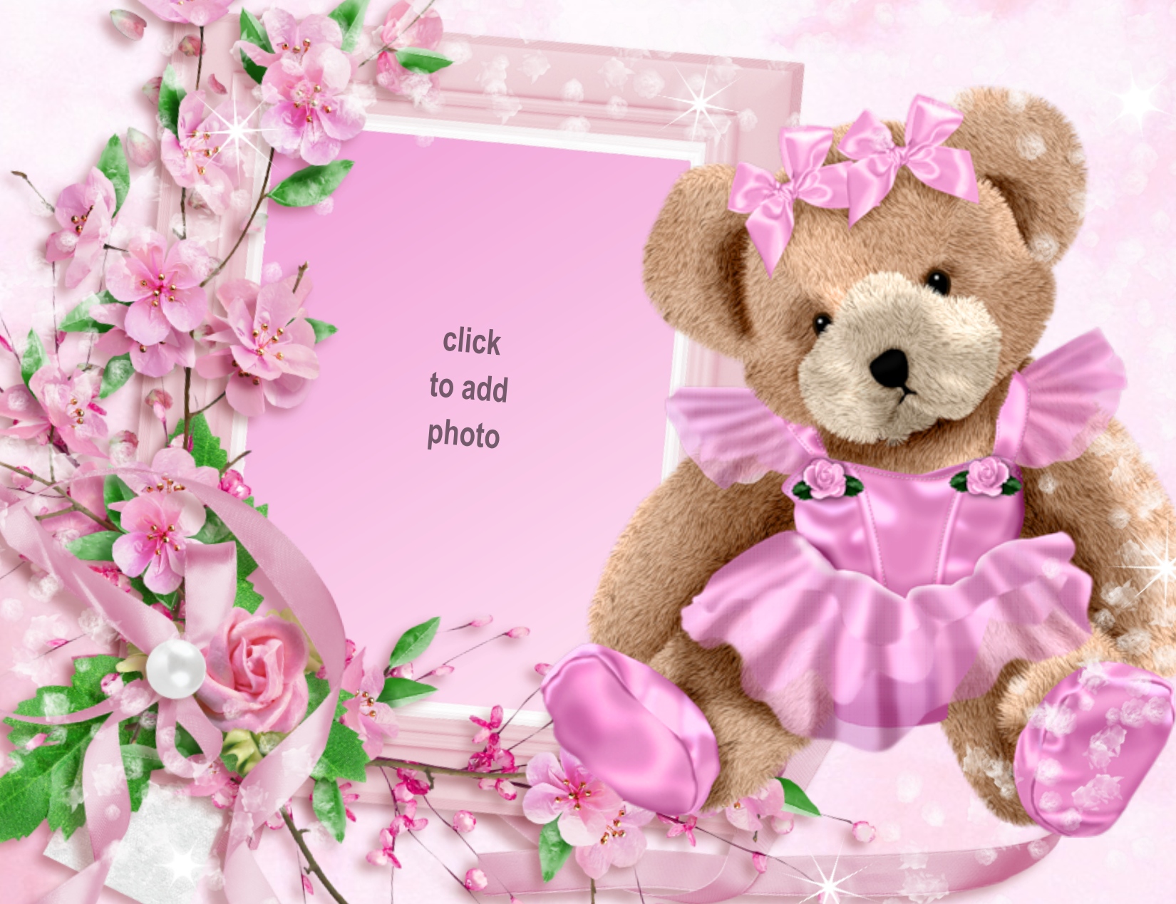 Sinnlich s Classic Kimi Frames 2011 July August Pink Girly Teddy