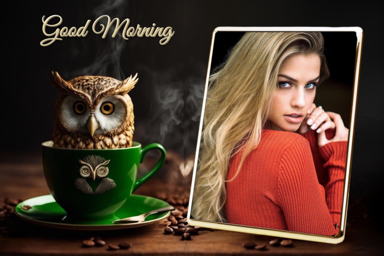 Nette's Good Morning,GoodDay Frame - Good MorningCoffeeNette - Good ...