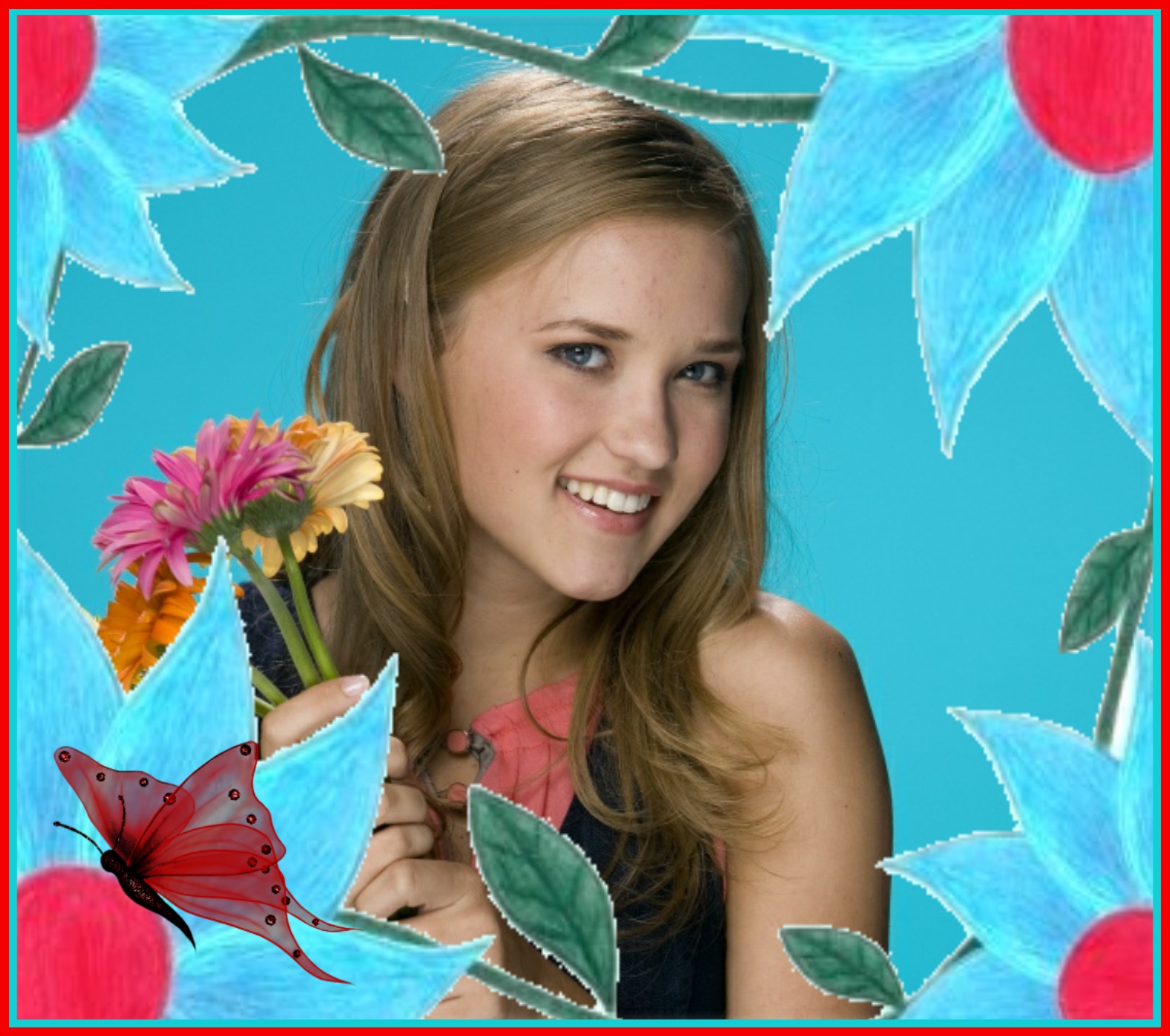 marialedesma1958's Picture Frames - 2011 June - Red And Blue Frame And ...