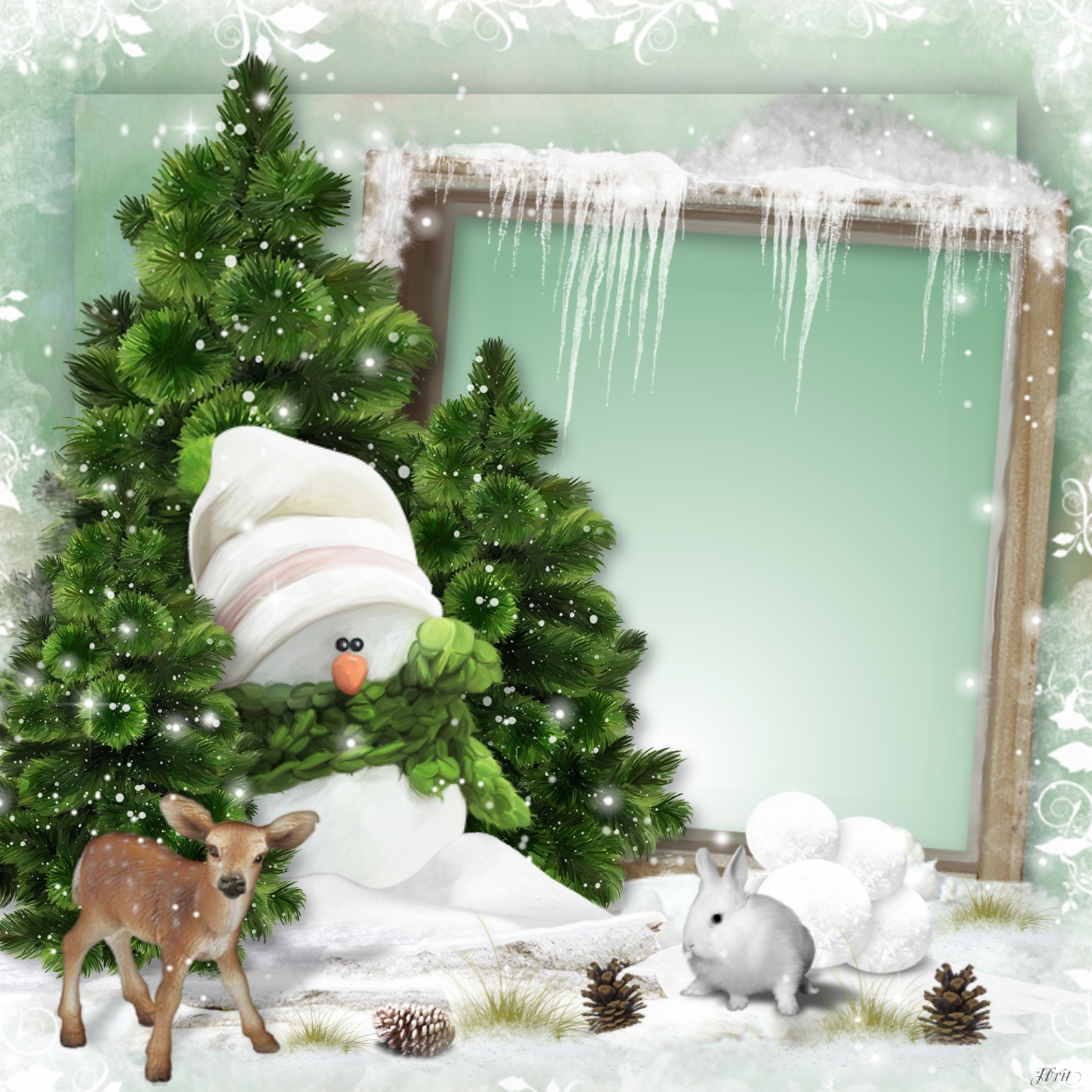 hrit's Winter Frames - 2016 - Winter Hrit winter picture Frames ...