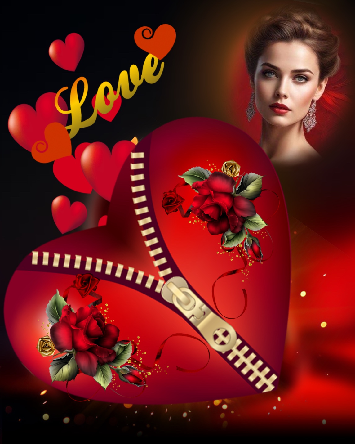 Wienie Coppen's Couple,Lovehearts,Romance - flowers love lovehearts ...