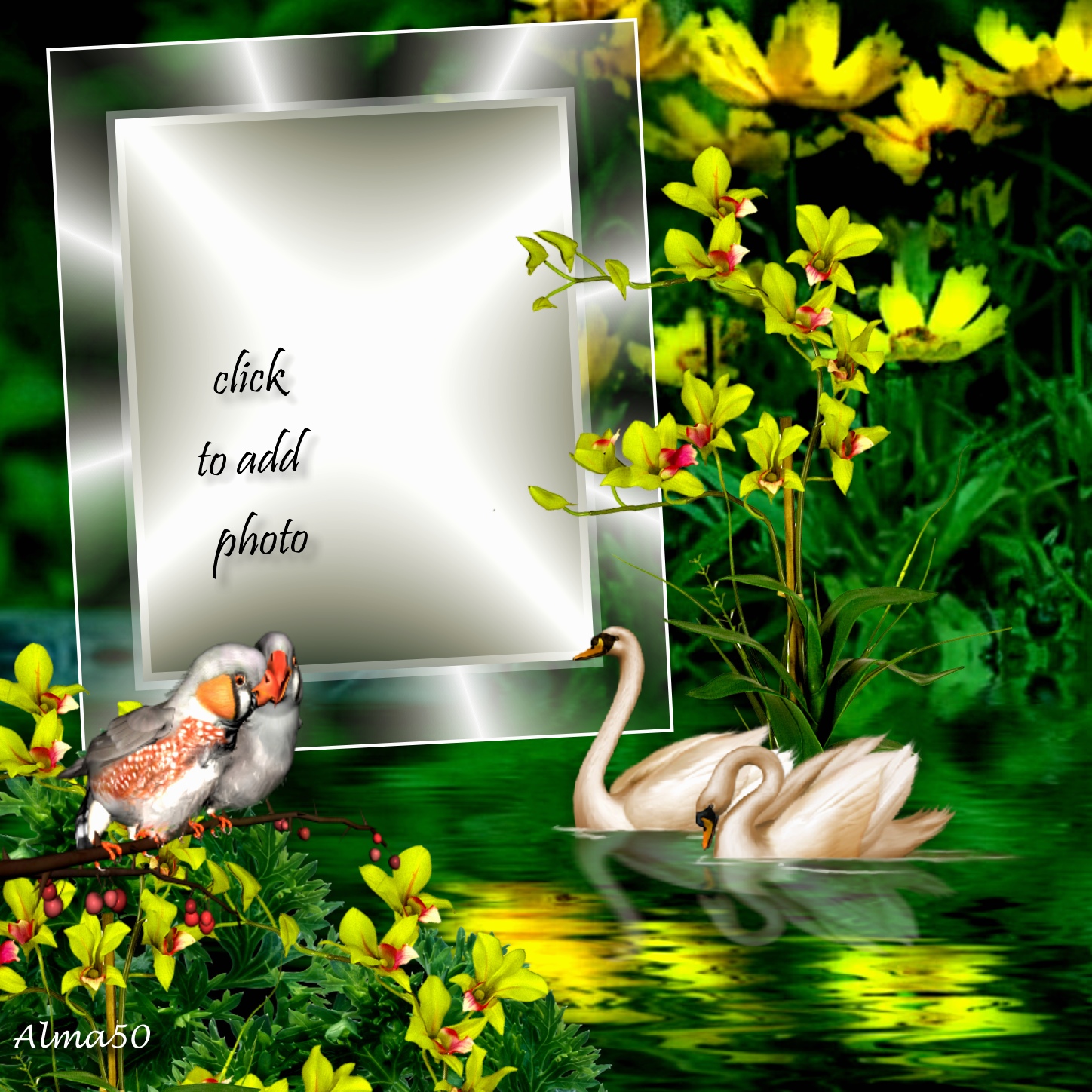 alma50's Picture Frames - 2012 February - Romantic Green Alma50 picture ...