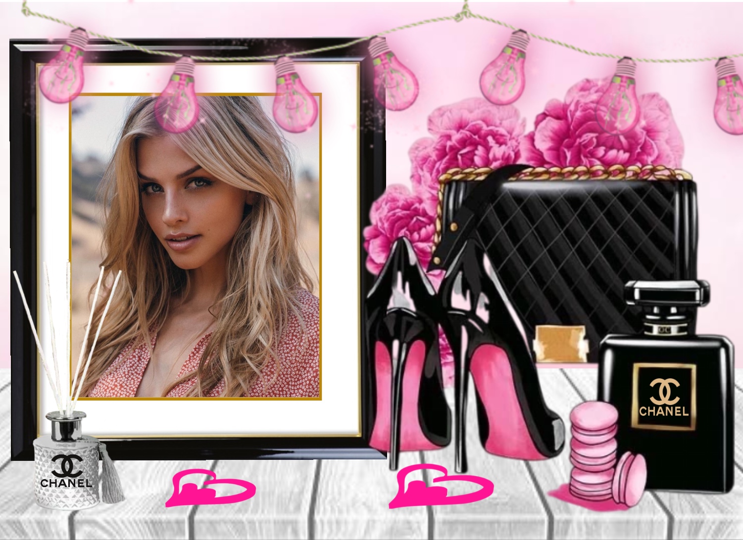 Nette's Designer Bag Frames / Perfume Frames - Designer 2022 - Designer ...