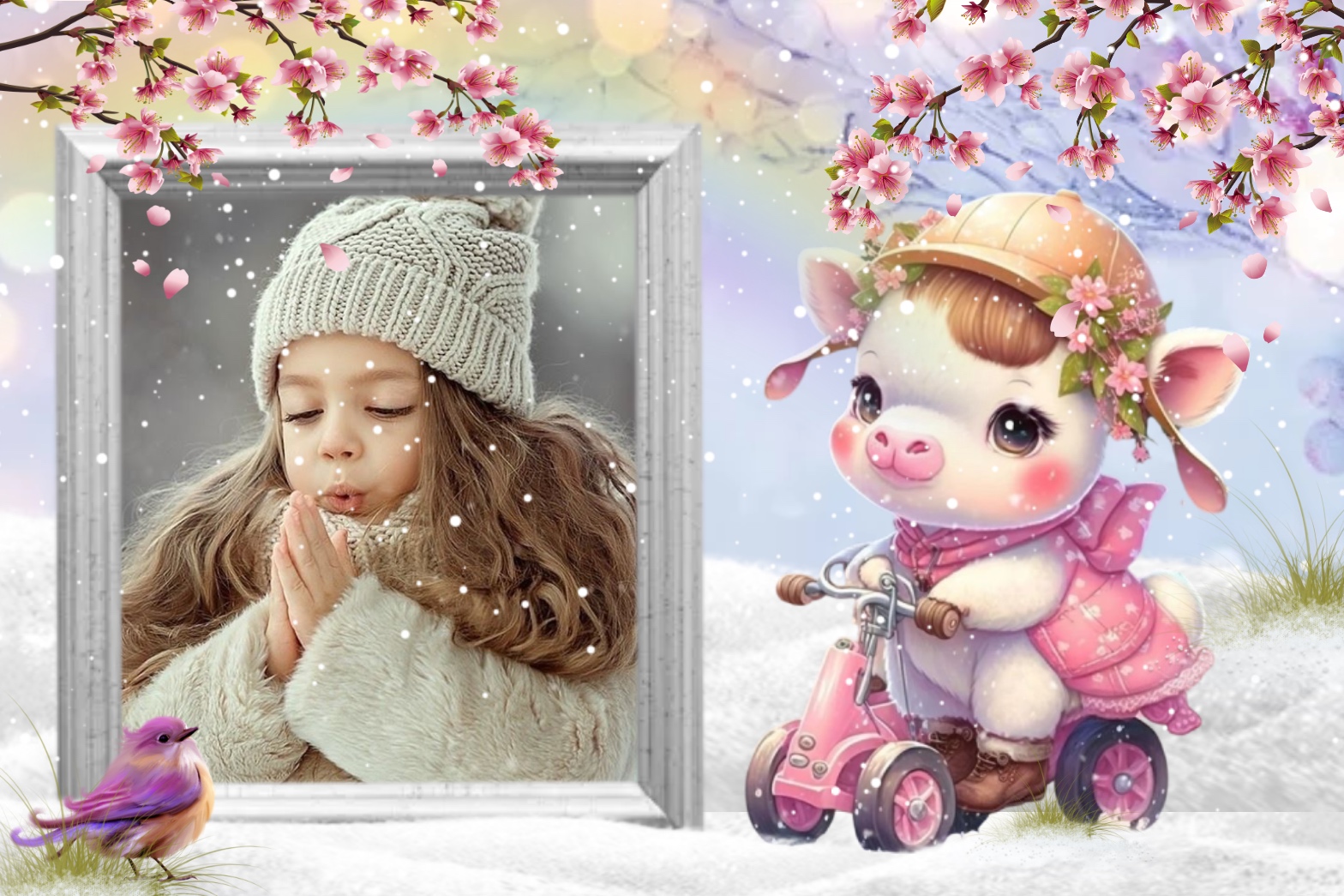 Nette's Kid Photo Frames🏄‍♀️🏂 - 2016 February - 2016 March - Cartoon ...