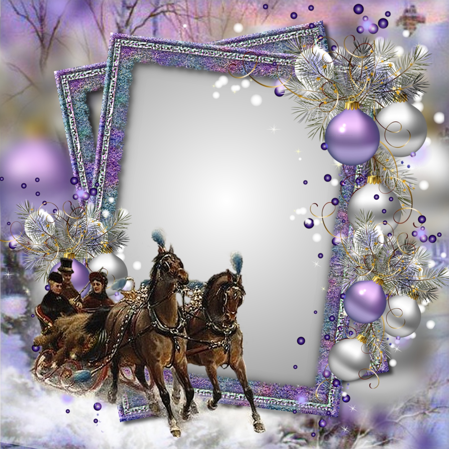 MIRONNA's Christmas Frames - 2012 November - Victorian Christmas ...