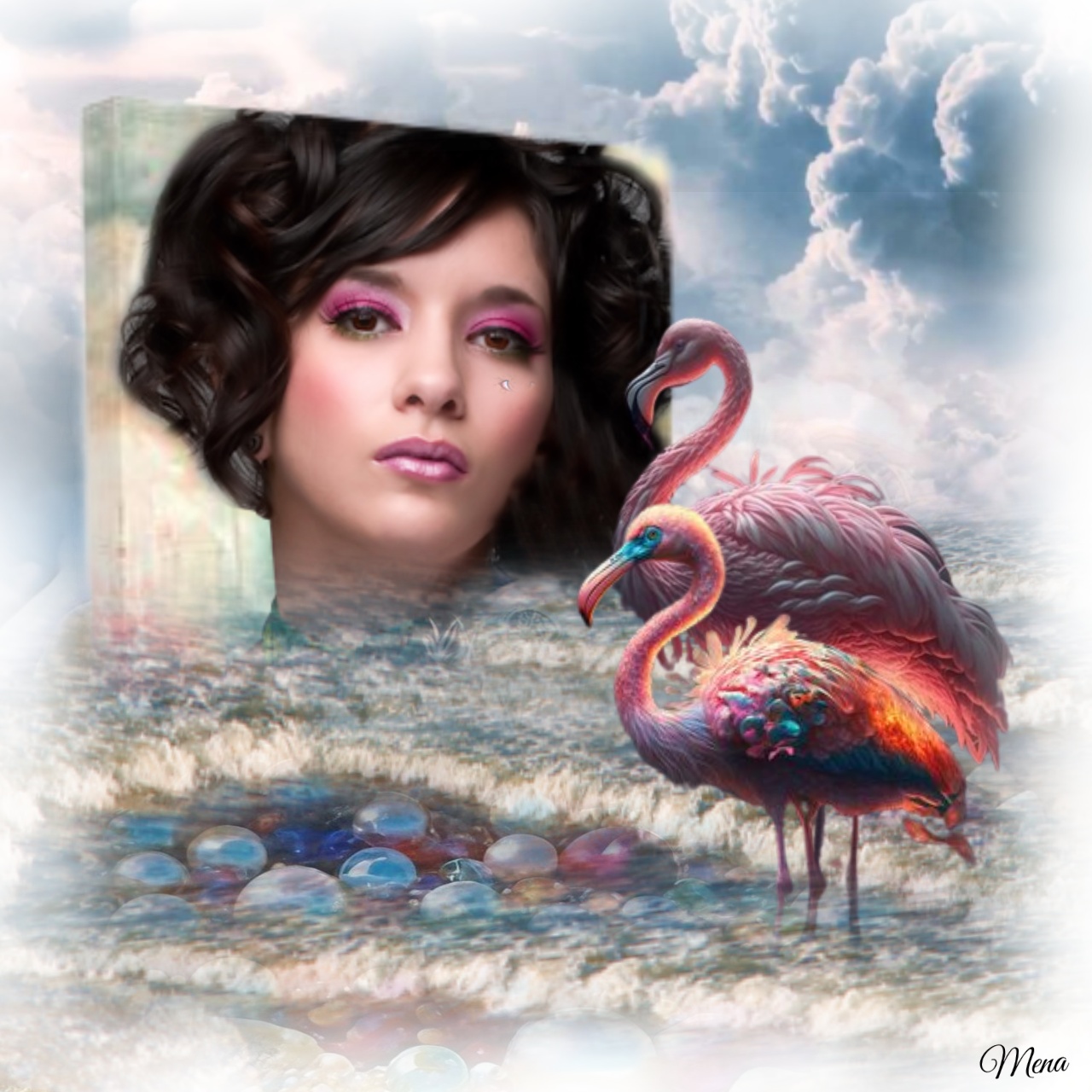 Mena's Frames - Mena Me Love Roses - Mena Kimi Art Frames Molduras Diversas - Mena Kimi Art ...