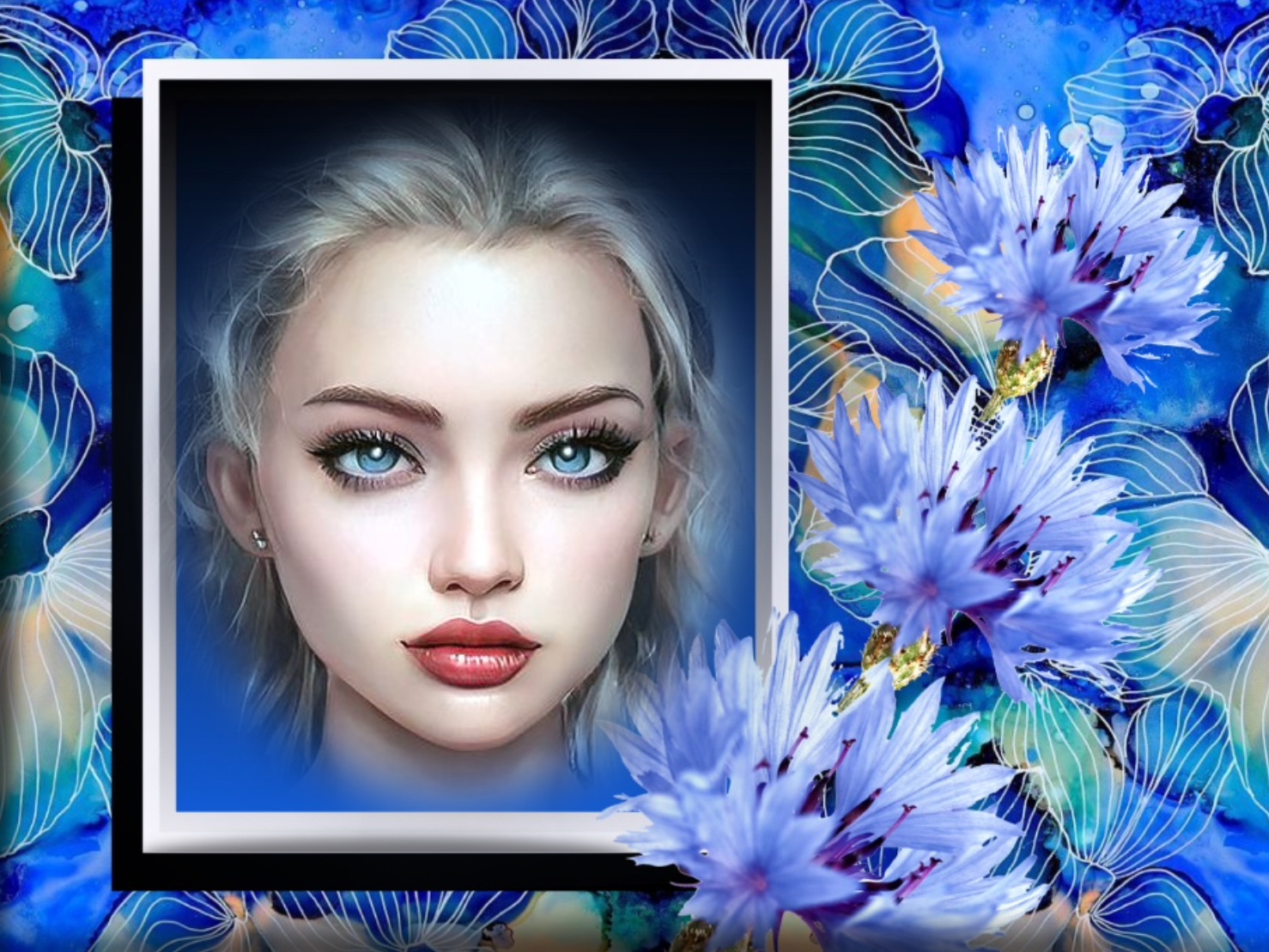 Wienie Coppen's Photos Abstracts Art - abstract frame portrait ...