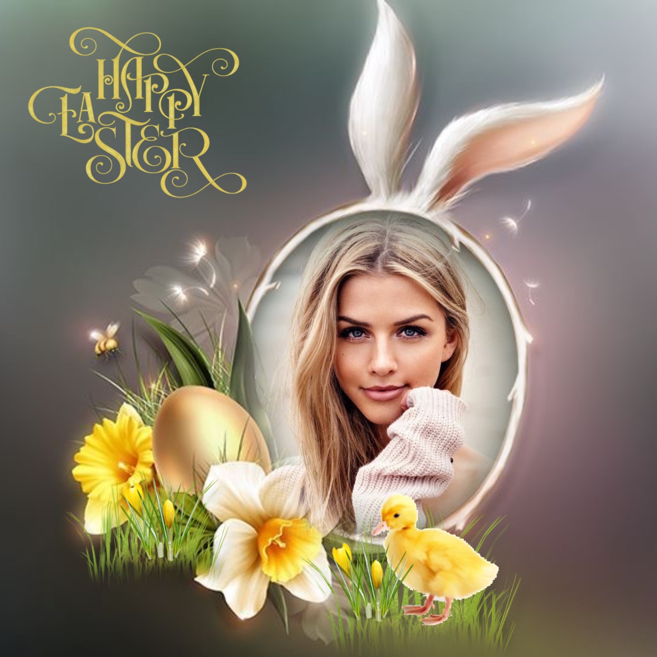 Nette's Spring, Easter Frames🌻🐣 - Easter 2021 - Happy Easter Easter Sunday Nette - Happy Easter ...