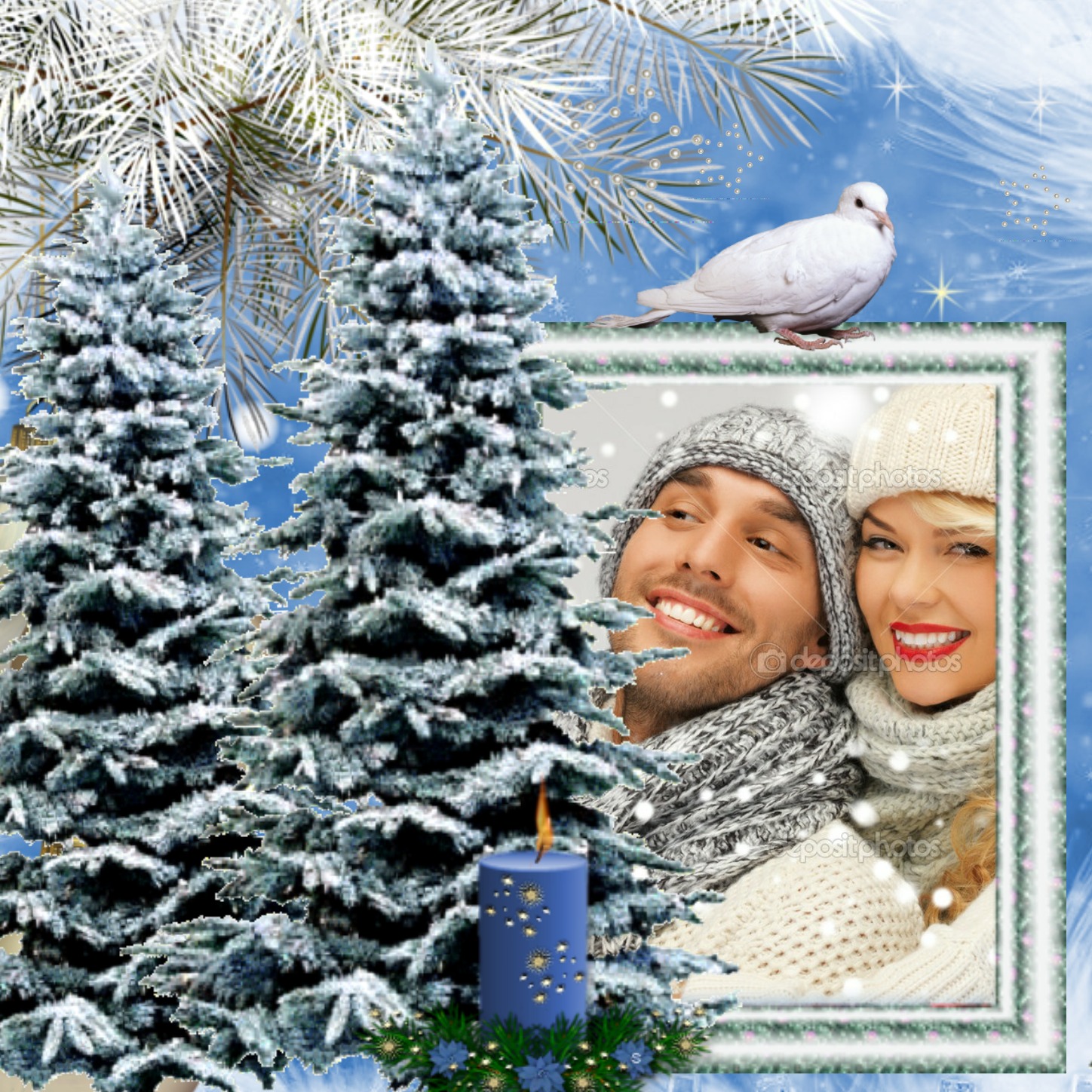Emily50's Winter Frames - Snowy landscape Ghy01 winter - Snowy ...