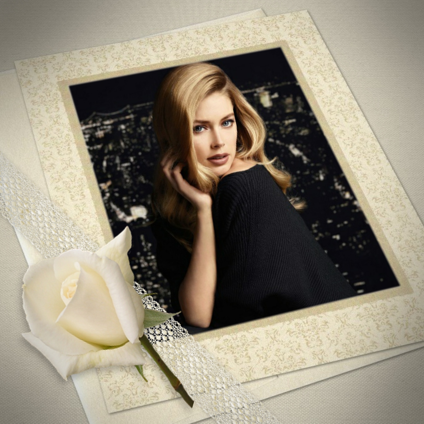 Jezebel64's Stationery - Missing You Card Rose - Missing You Card Rose