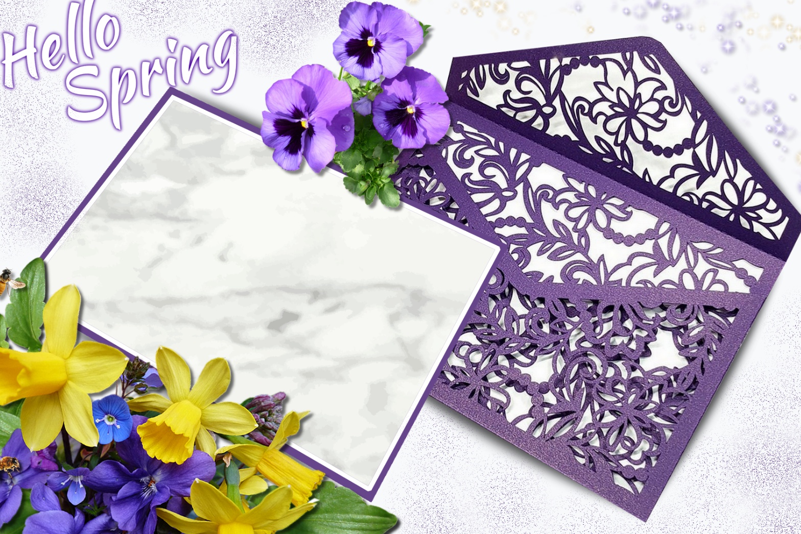 Emily50's Spring Holiday Frames - Spring Love Emily50Hello SpringHave A ...