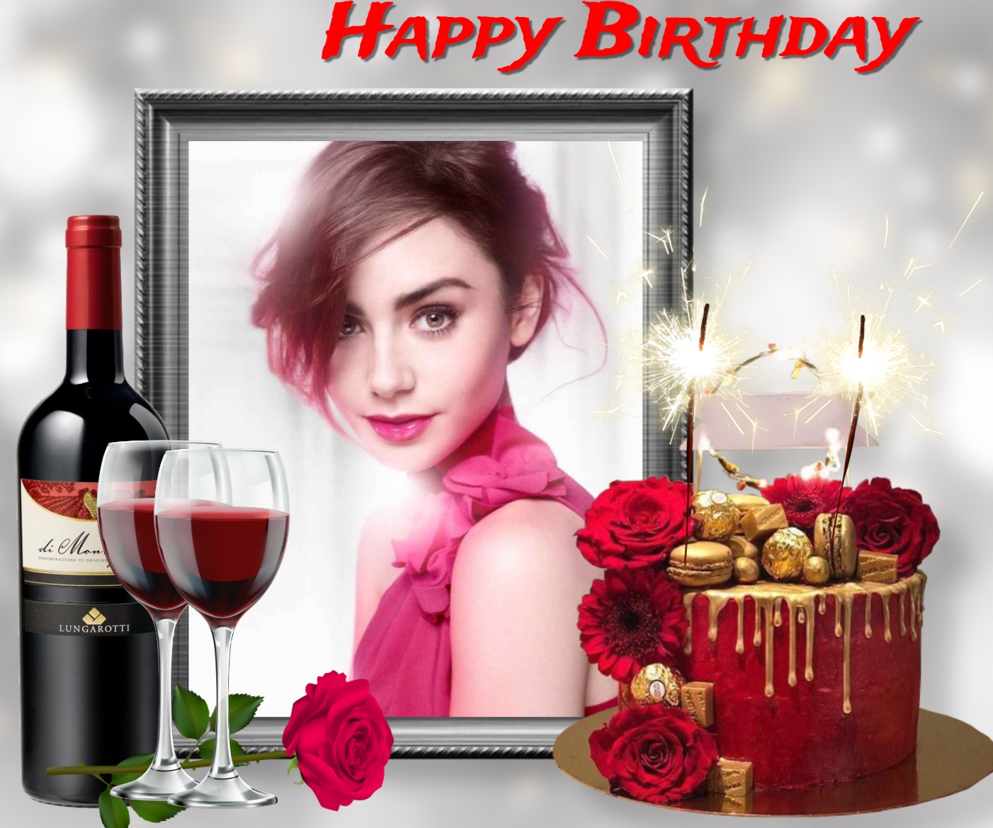 Nette's Birthday / congratulations Frame 🎉🎁 - Happy Birthday Birthday ...