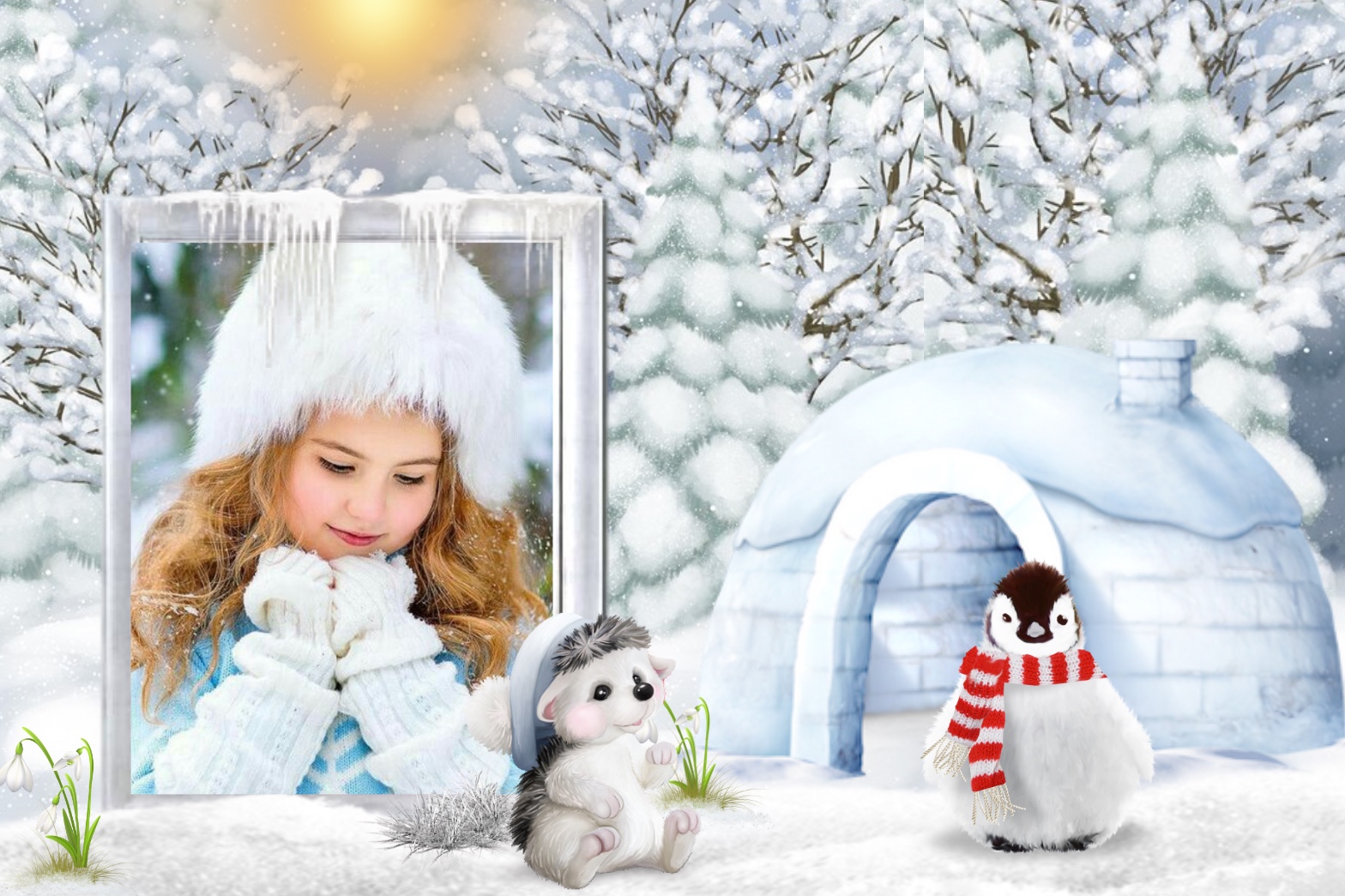 Nette's Winter Snow Frames☃️ ️ - Winter 2022 - Winter2022 Nette ...