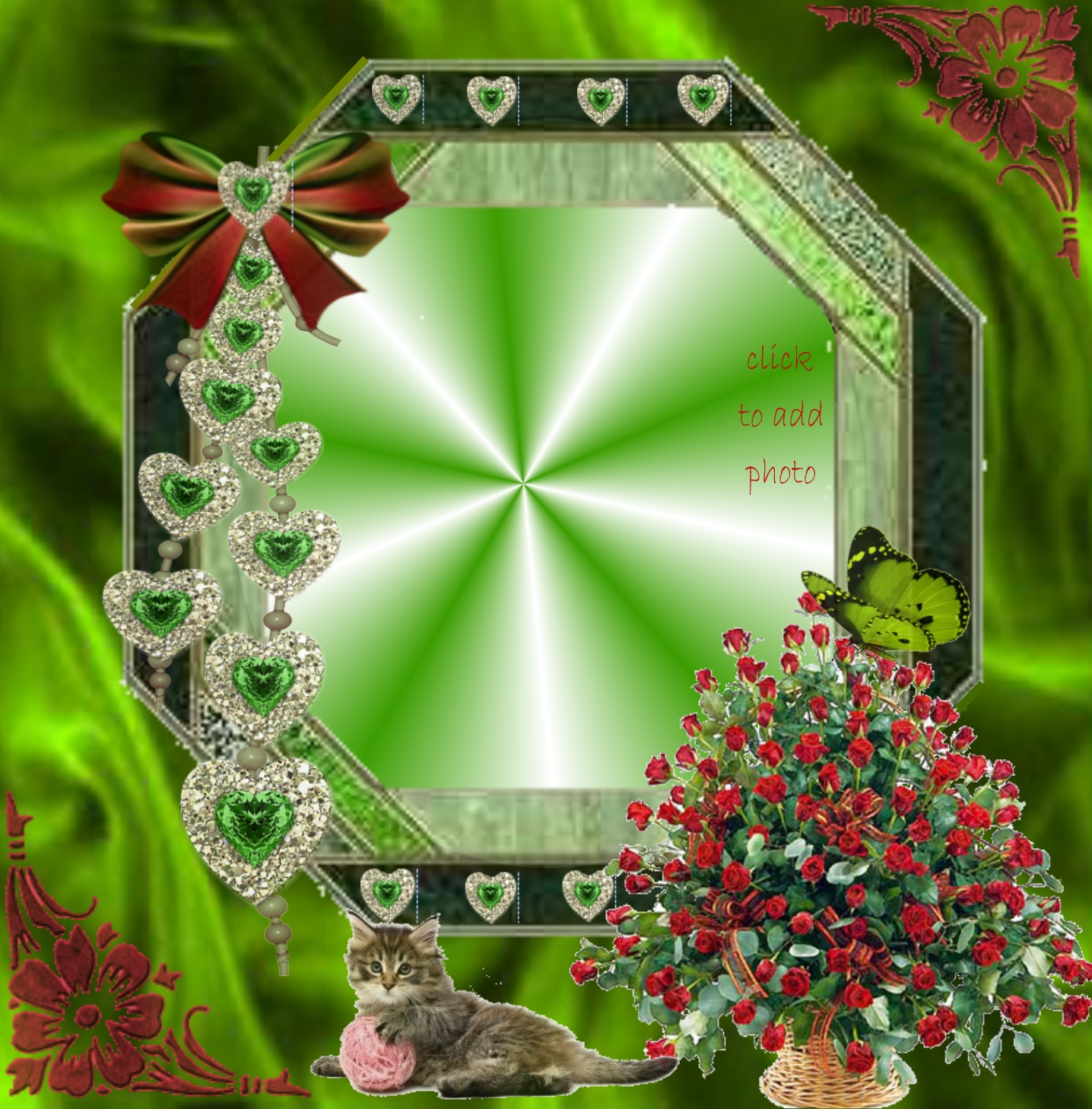 marialedesma1958's Picture Frames - 2011 May - Green And Red Frame Move ...