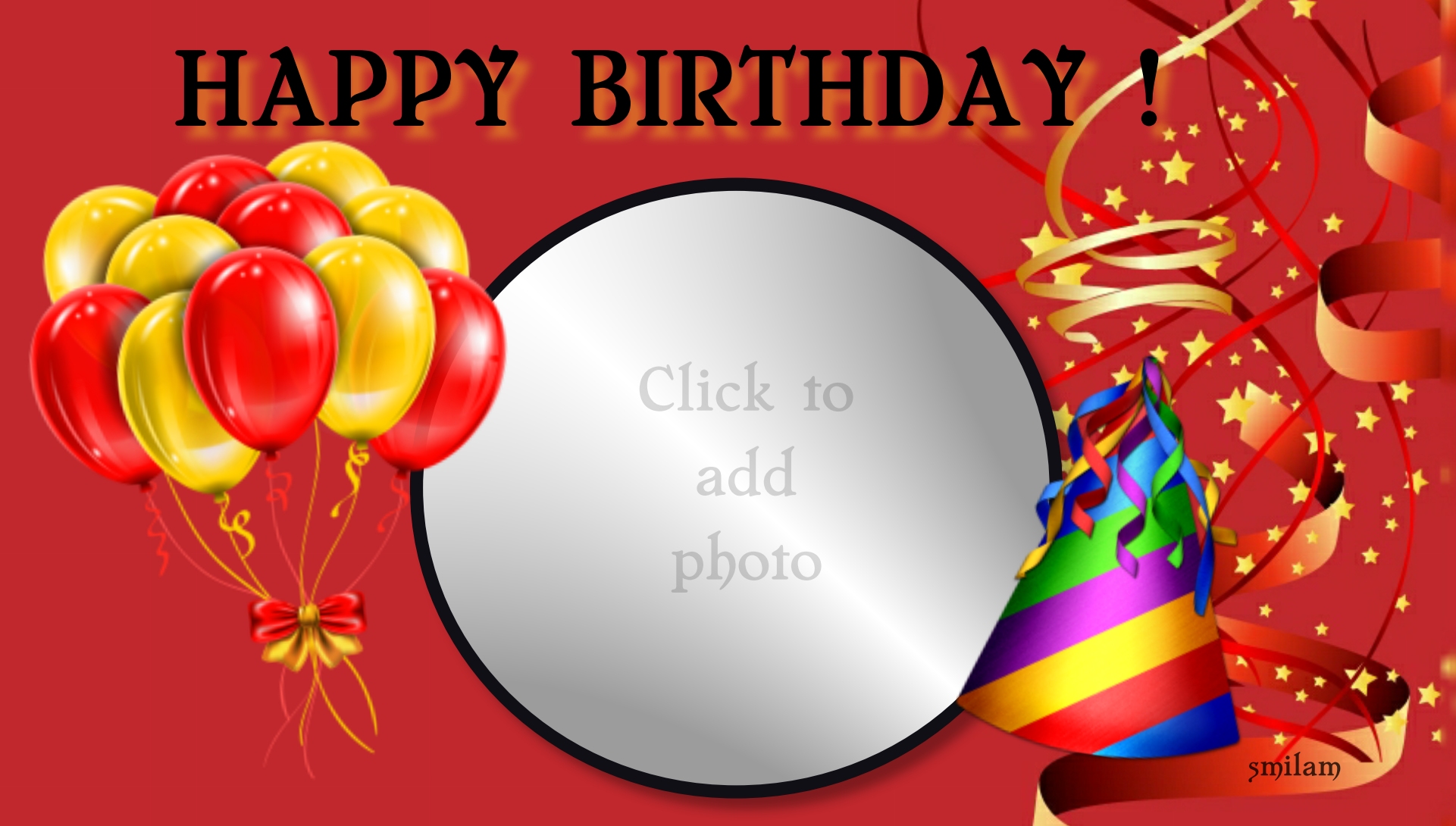 smilam's Birthday Frames - HAPPY BIRTHDAY! - Happy birthday, bright ...