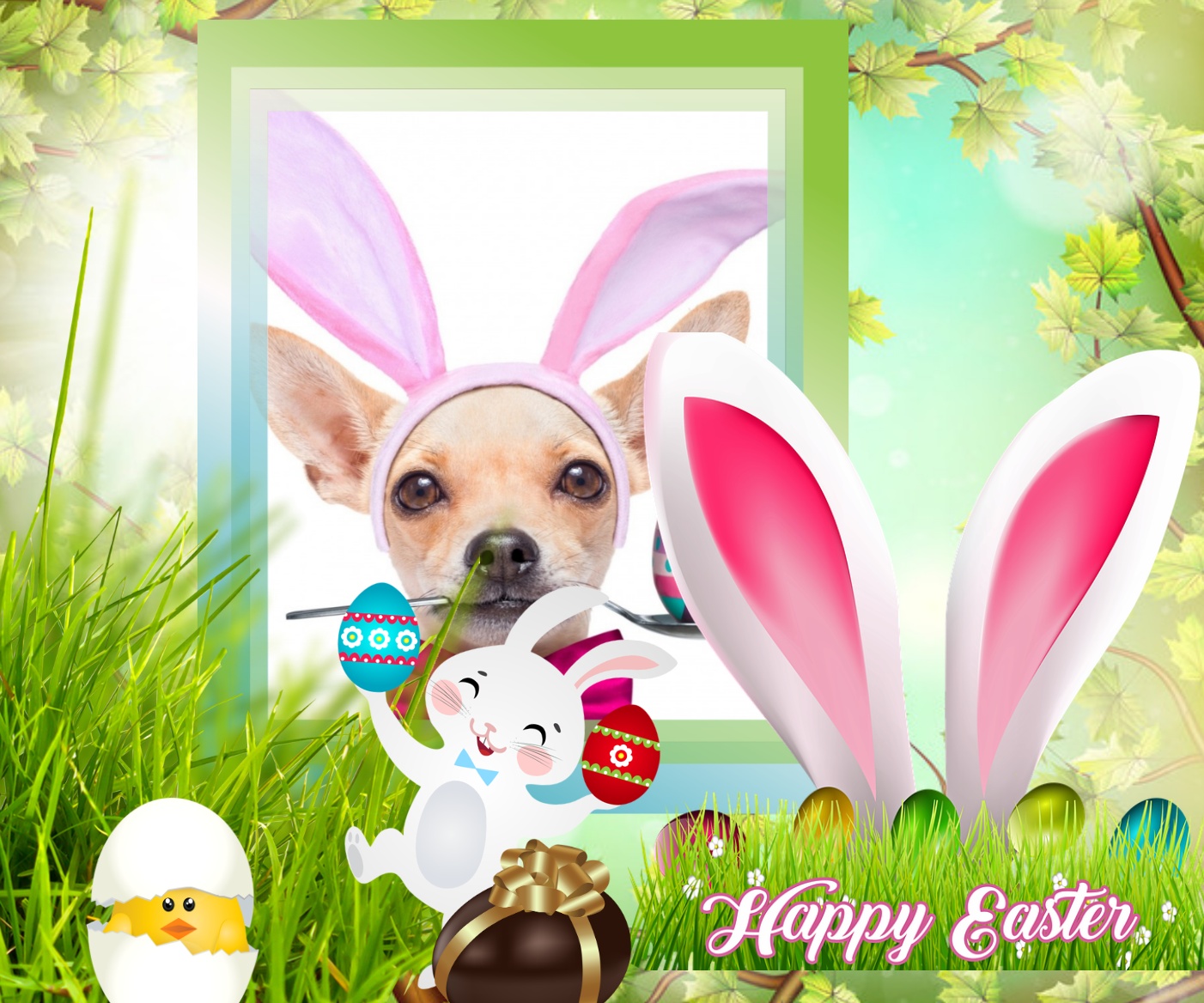 It'sMichelle's Kids Playing and Laughing Frames - Kids Children Easter ...