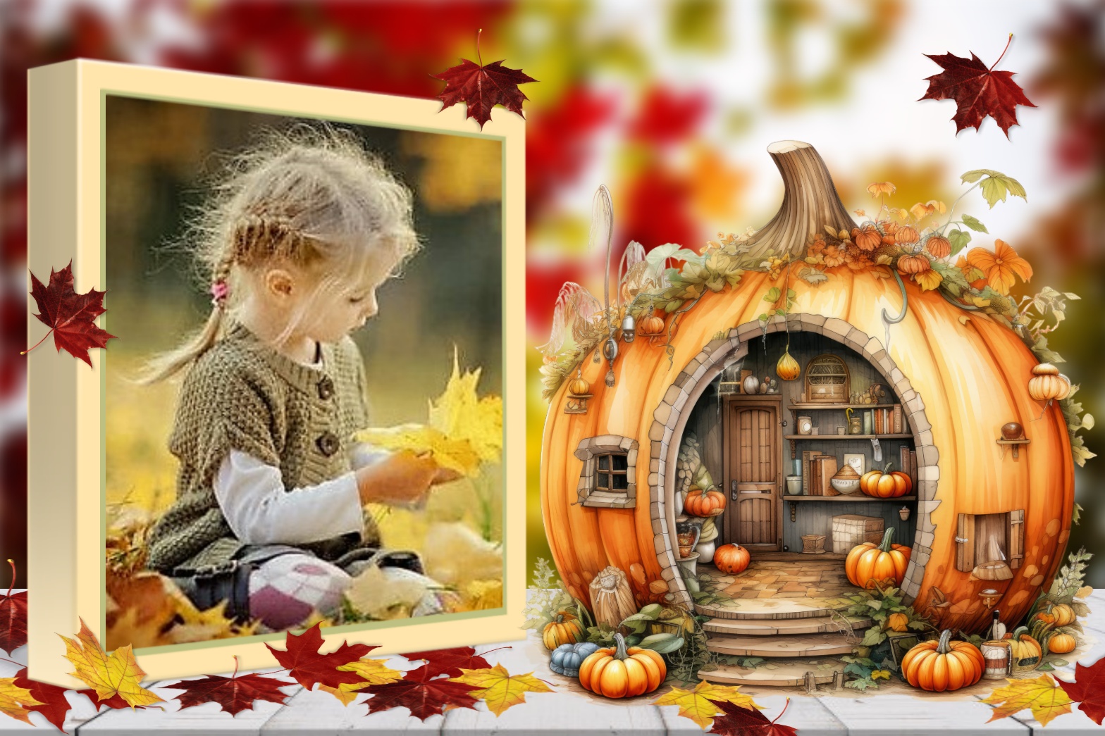 Elizabeth's AUTUMN/FALL (Fun) 🍁 2/2 - Autumn Fall Falling Leaves ...