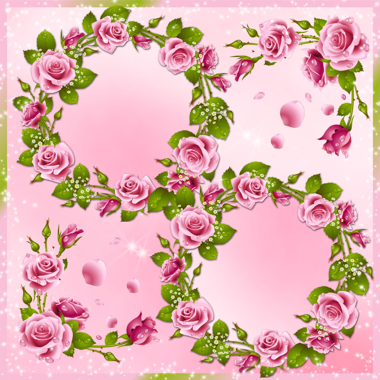Sinnlich's ME! Frames - 2019 - Pink Roses Sinnlich Roses Love Me Pink ...
