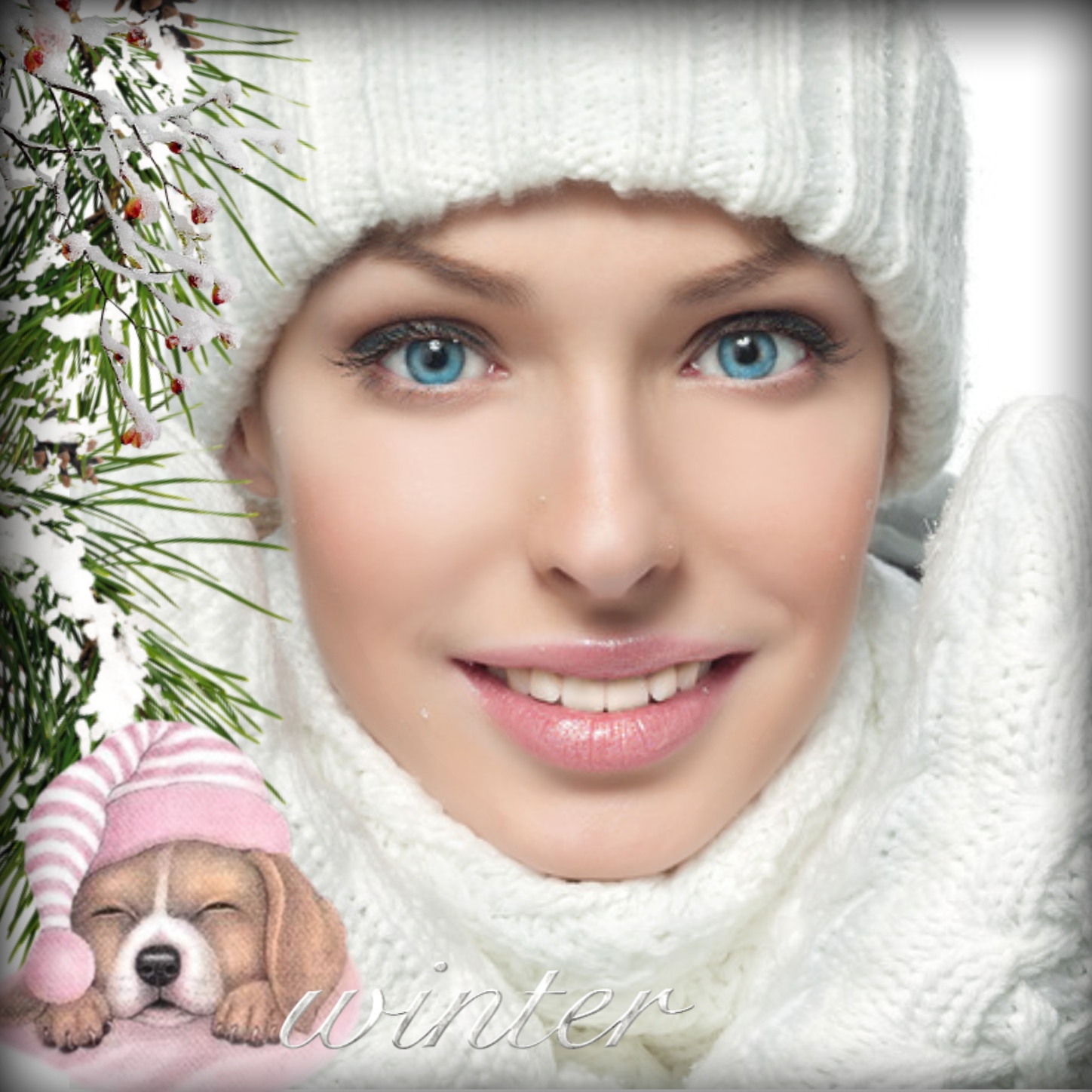 mimib06's Face Cut-Out Frames - 2014 October - winter Mimib06 face Cut ...