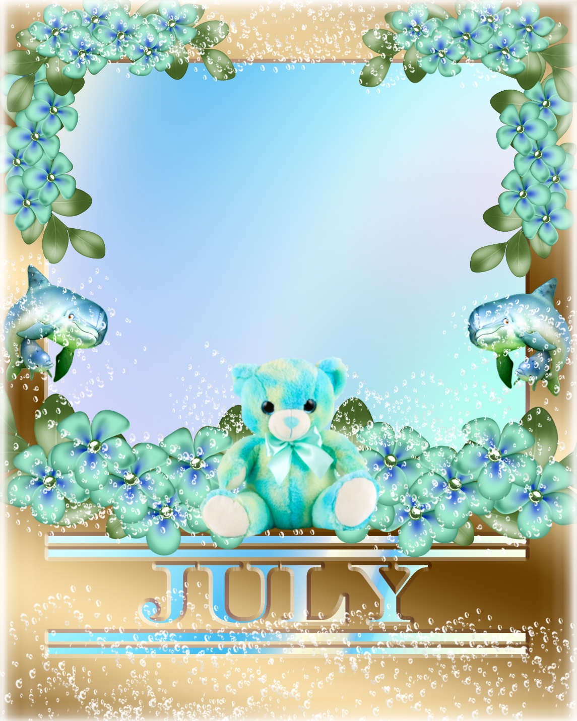 Sinnlich's ME! Frames - 2022 - July Teddy Frame Sinnlich Summer ...